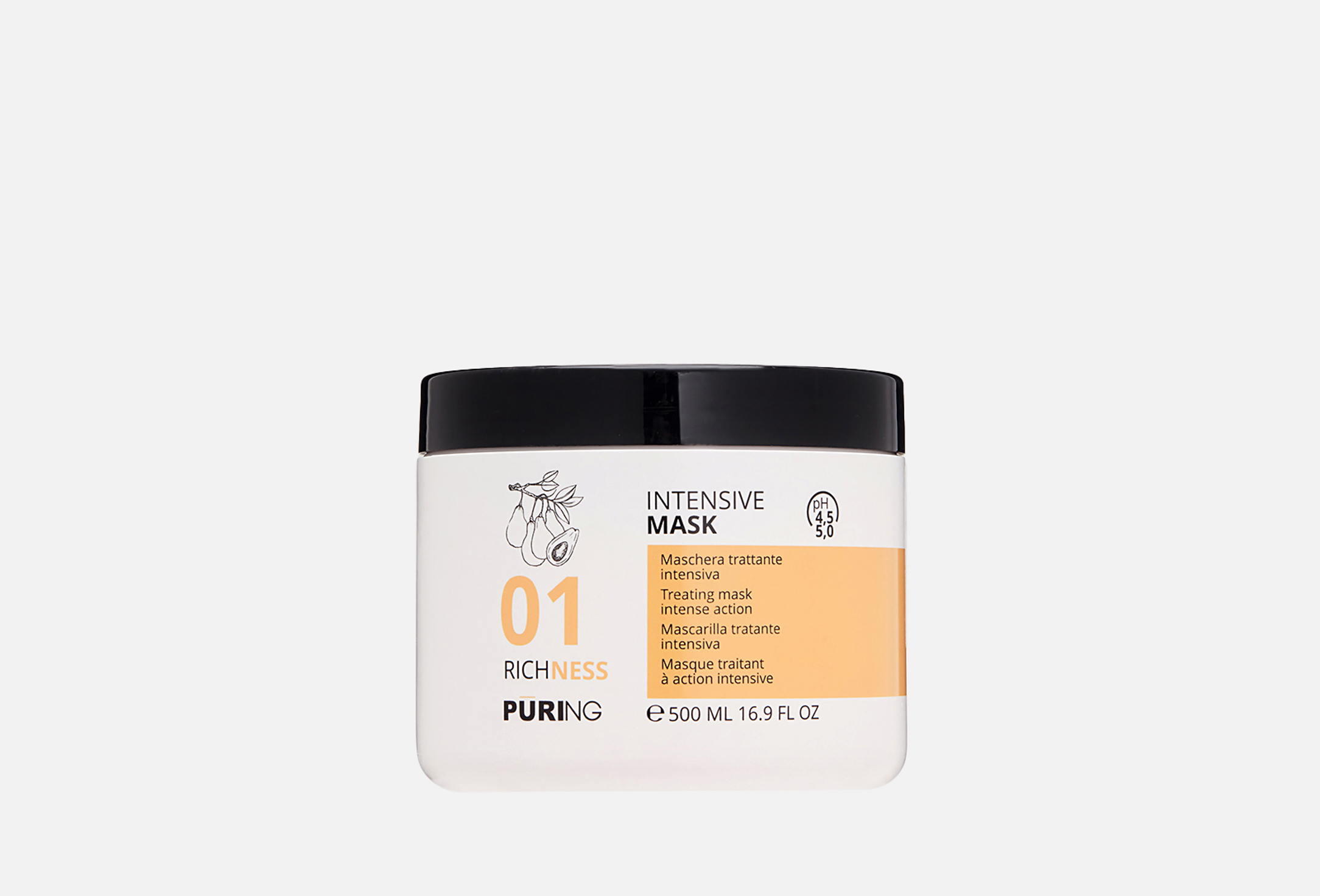Puring Маска для волос 01 RICHNESS 500 мл — купить, цена в Москве