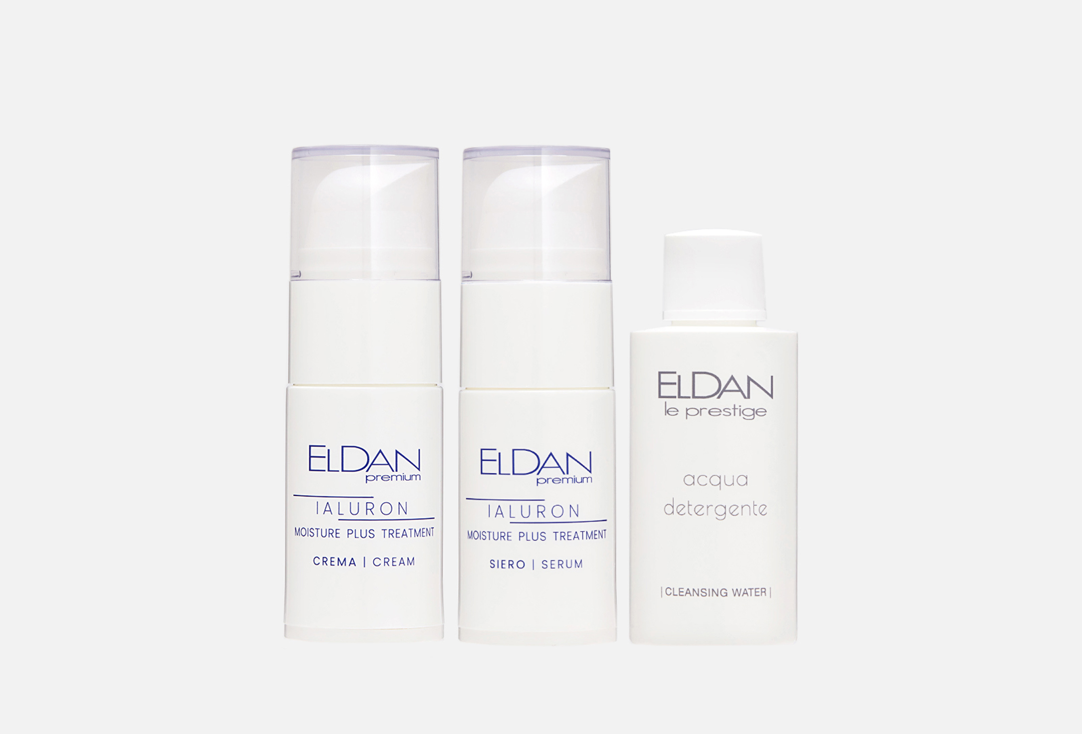 Eldan Cosmetics Тревел-набор для ухода за кожей лица Ialuron Travel Kit 3 шт — купить, цена в Москве