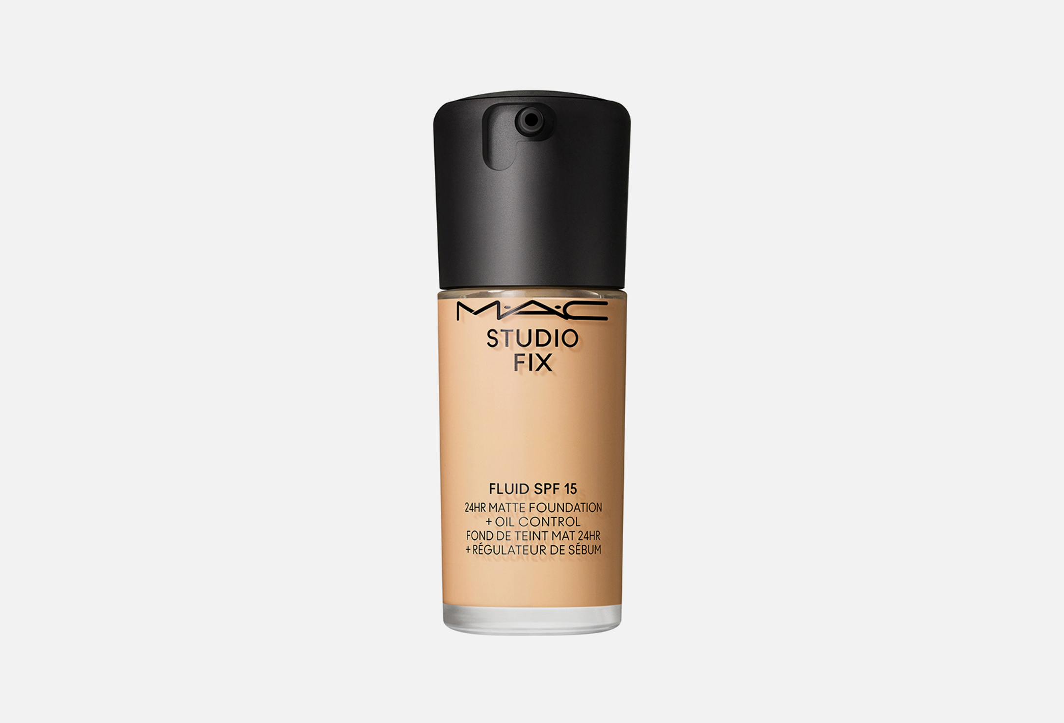 MAC Тональная основа spf 15 Studio Fix Fluid 24HR Matte NC15 30 мл ...