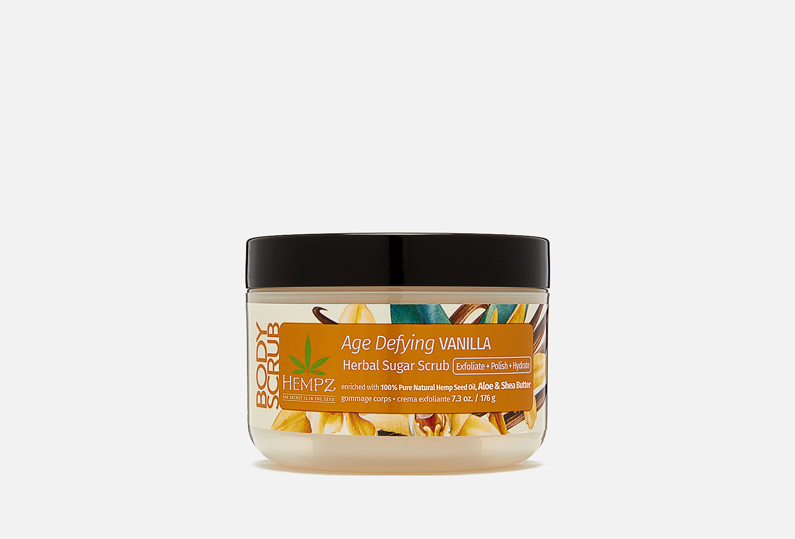 HEMPZ Скраб сахарный для тела Age Defying Vanilla Herbal Sugar Scrub ...