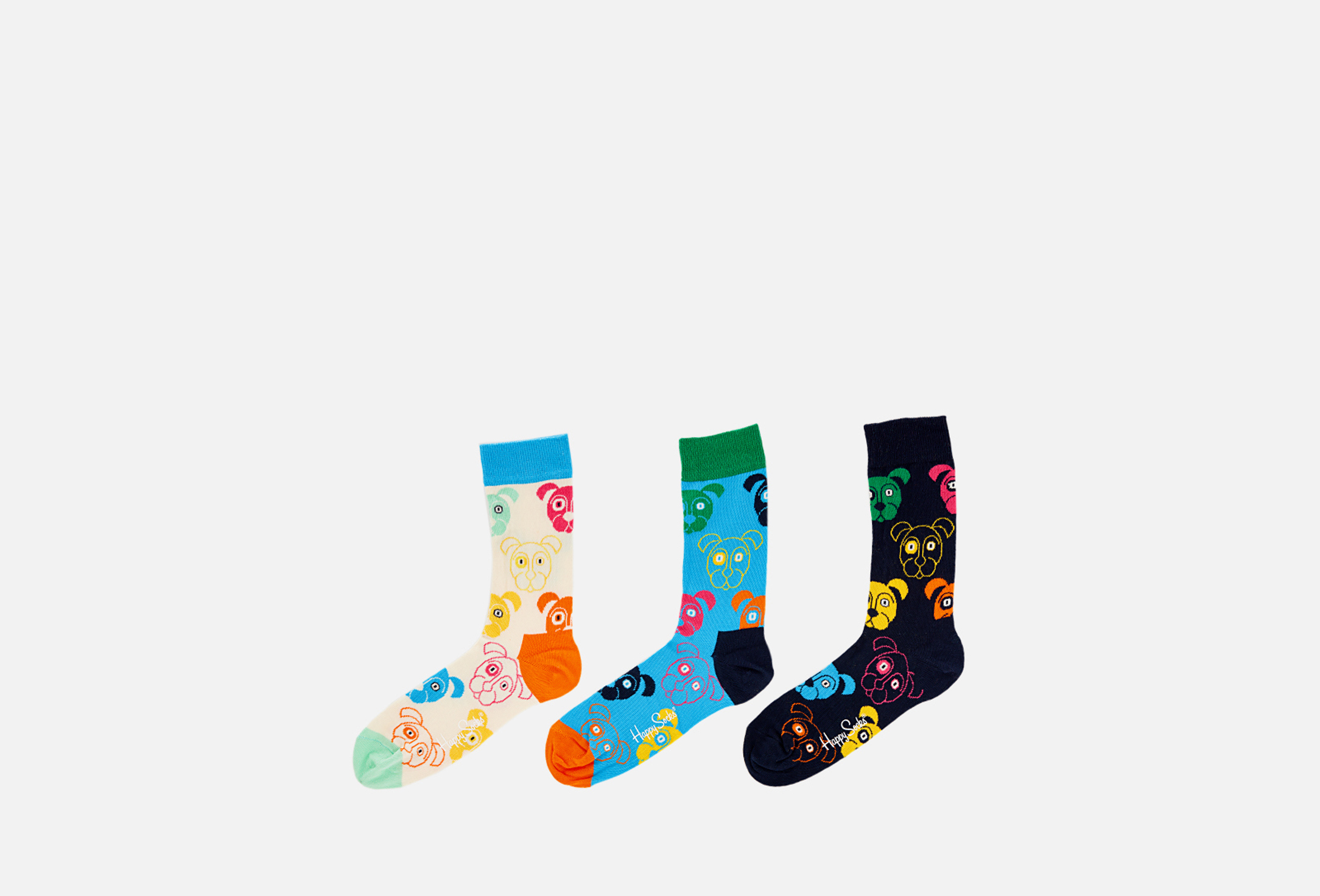 Happy socks Набор носков Dogs 36-40 — купить, цена в Москве