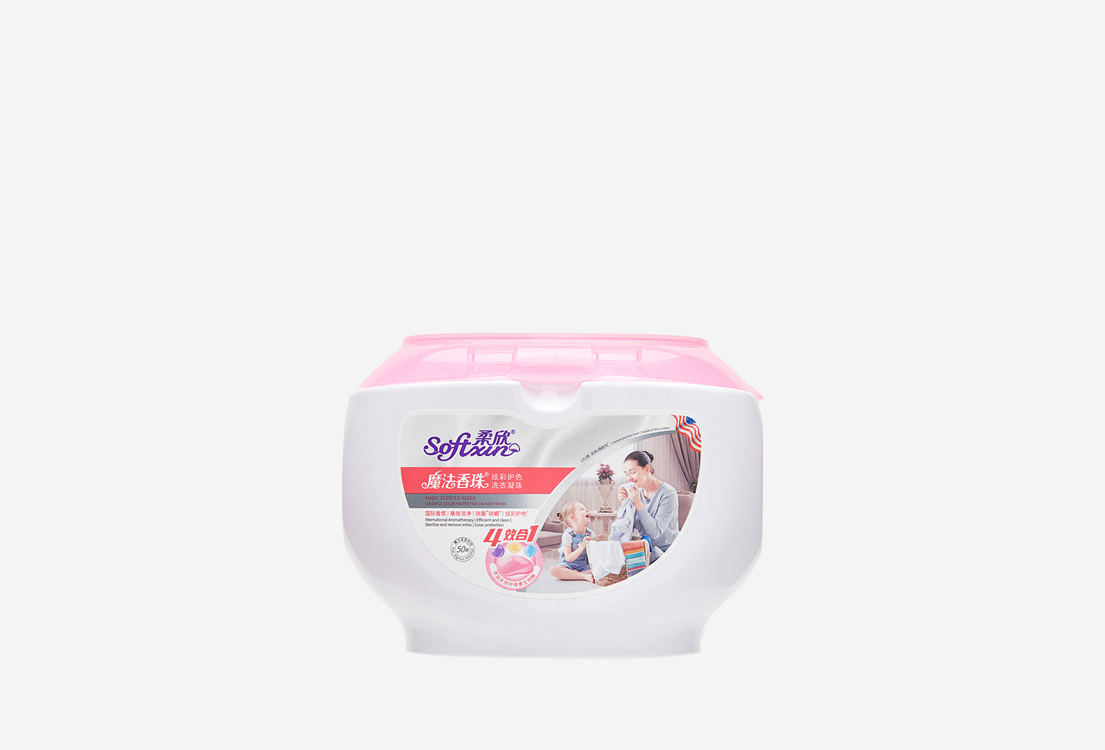 Softxin Капсулы для стирки 4в1 50 шт — купить, цена в Москве