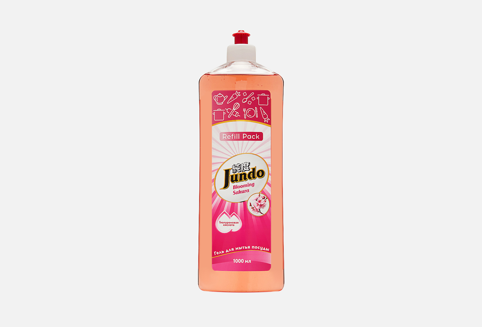 Jundo Гель для мытья посуды Sakura 1 л — купить в Москве