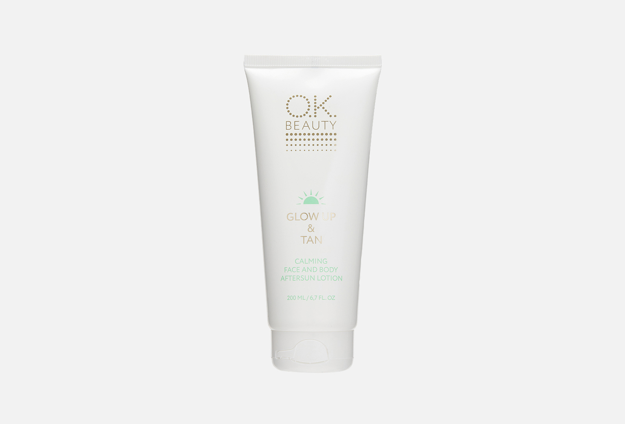 OK Beauty Успокаивающий лосьон после загара для лица и тела GLOW UP ...