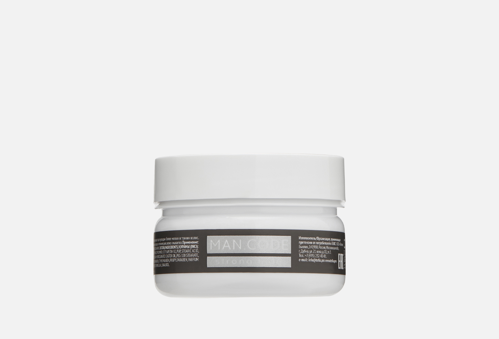 TEFIA Паста для укладки волос MAN.CODE 75 мл — купить, цена в Москве
