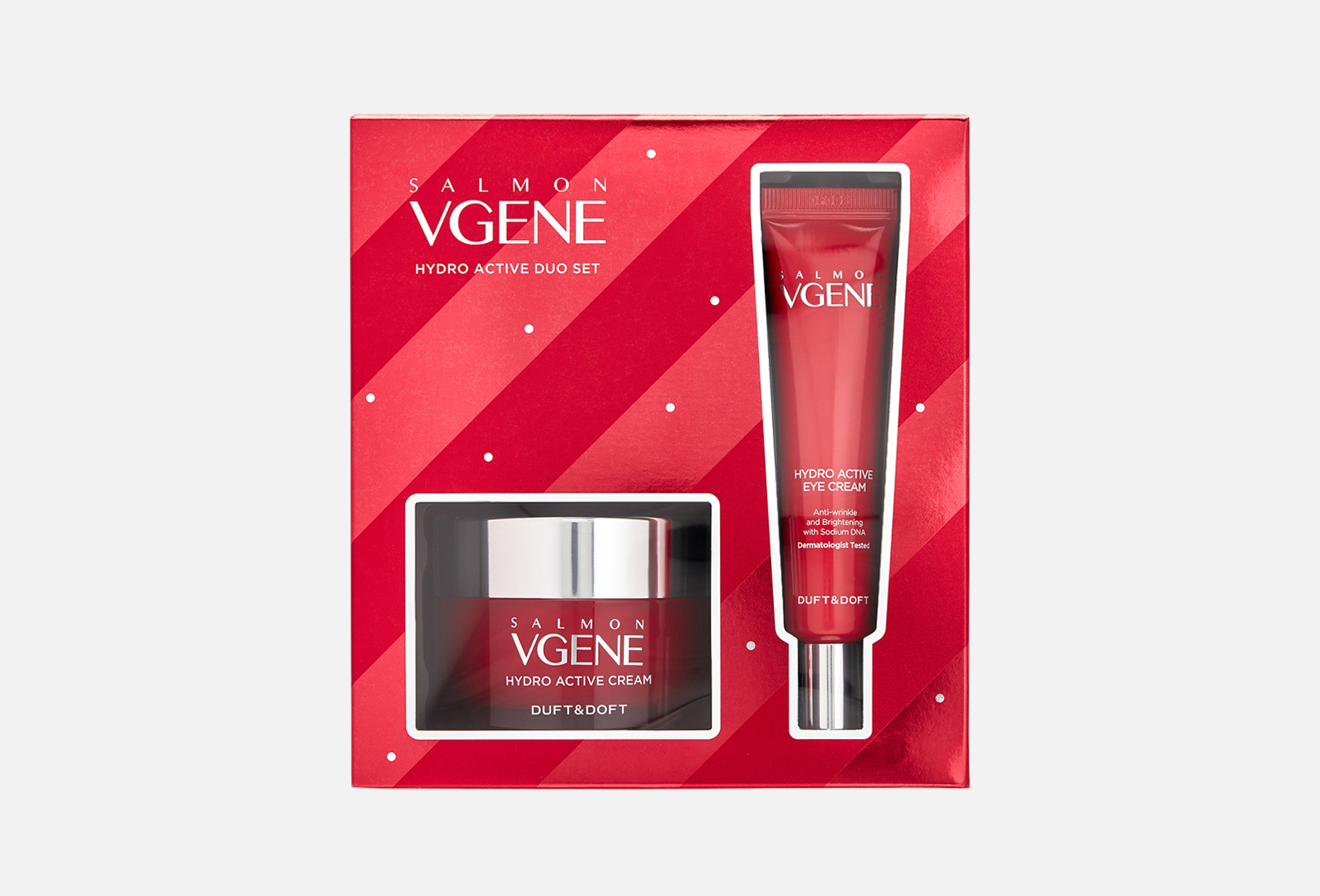 DUFT & DOFT Набор для лица и зоны вокруг глаз SalmonVgene Hydro Active Duo Set 2 шт — купить в ...
