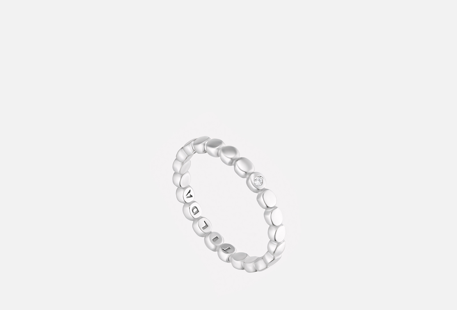Tilda Кольцо с бриллиантом серебряное Ring in Silver with Diamond 16,5 ...