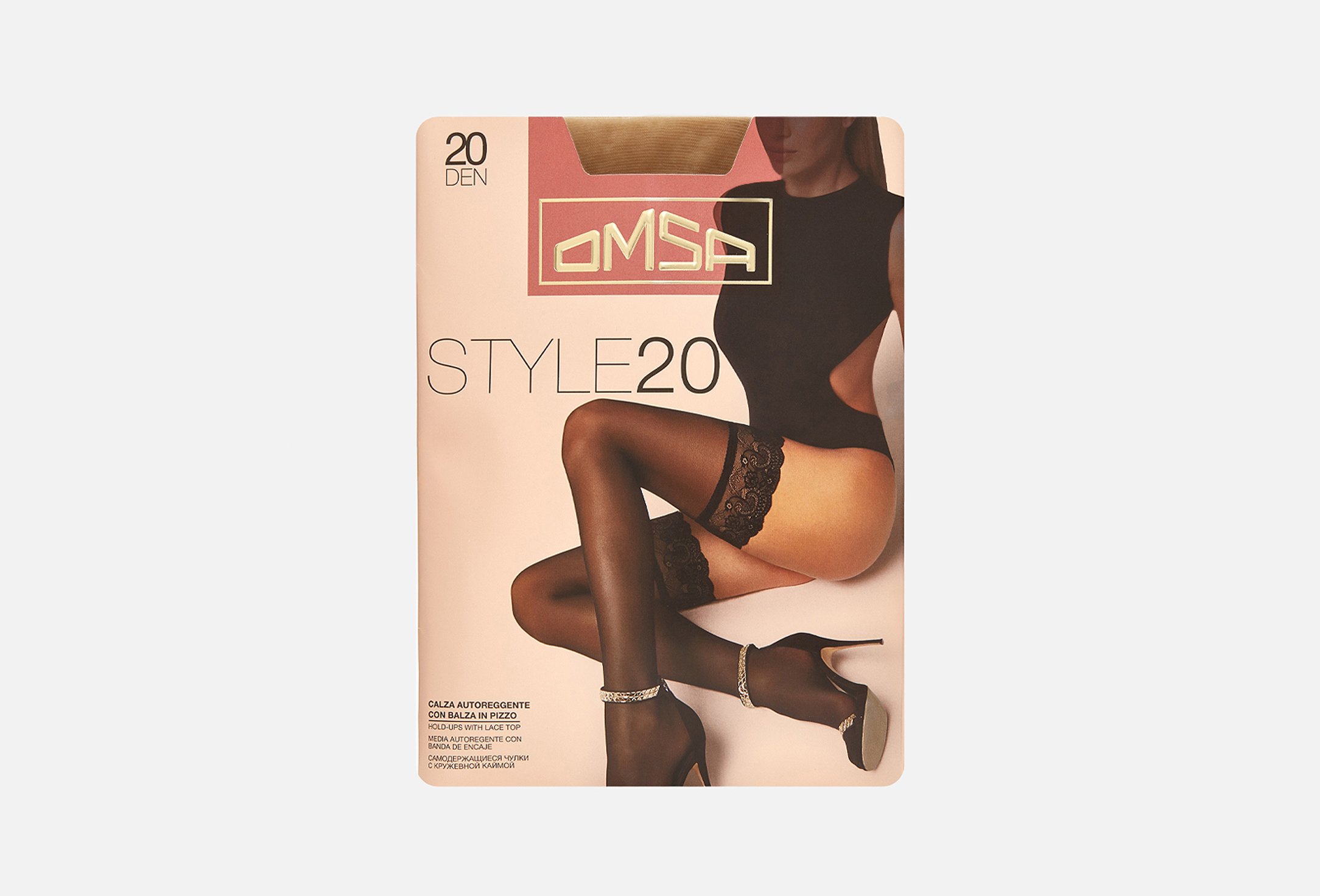 Omsa Чулки Style 20 den Daino 2 — купить, цена в Москве