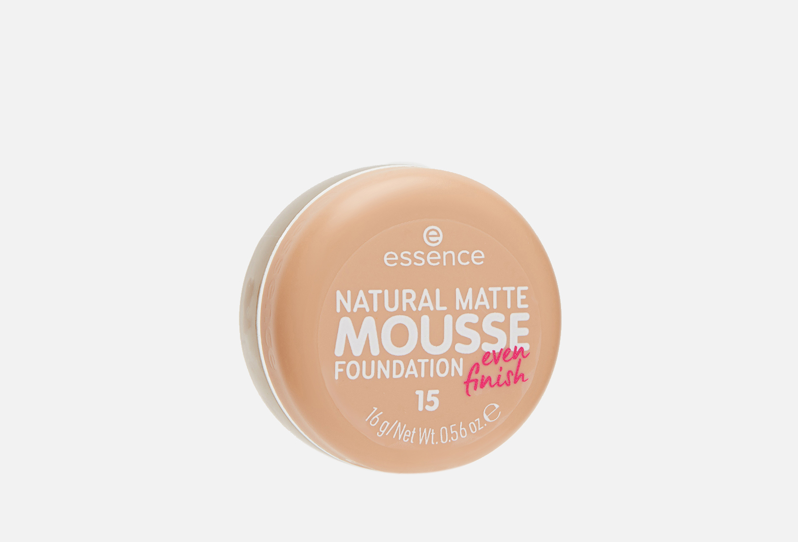 Essence Тональная основа мусс для лица Natural matte mousse 15 16 г ...