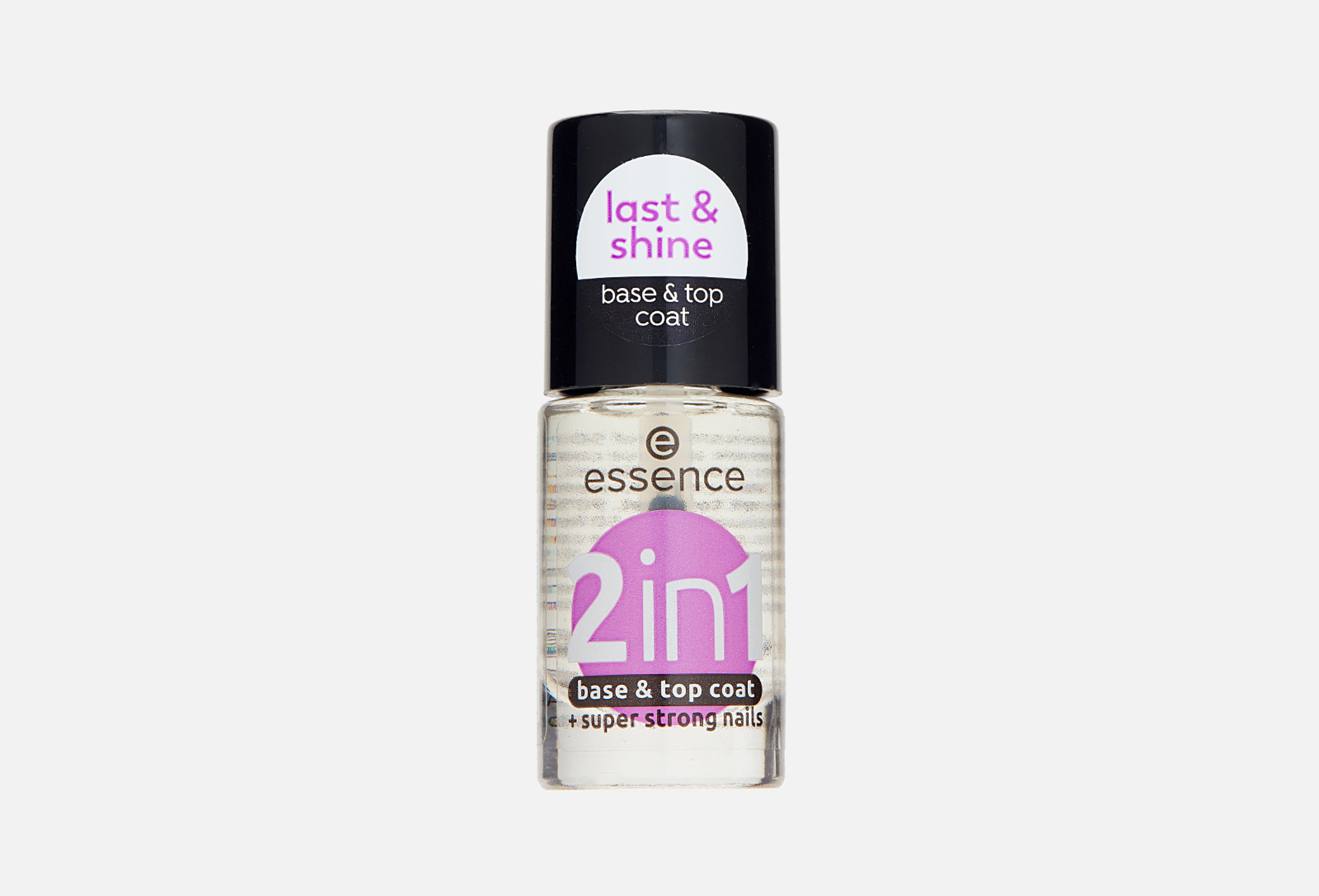 essence Базовое и топовое покрытие для ногтей 2 in 1 base & top coat 8 ...