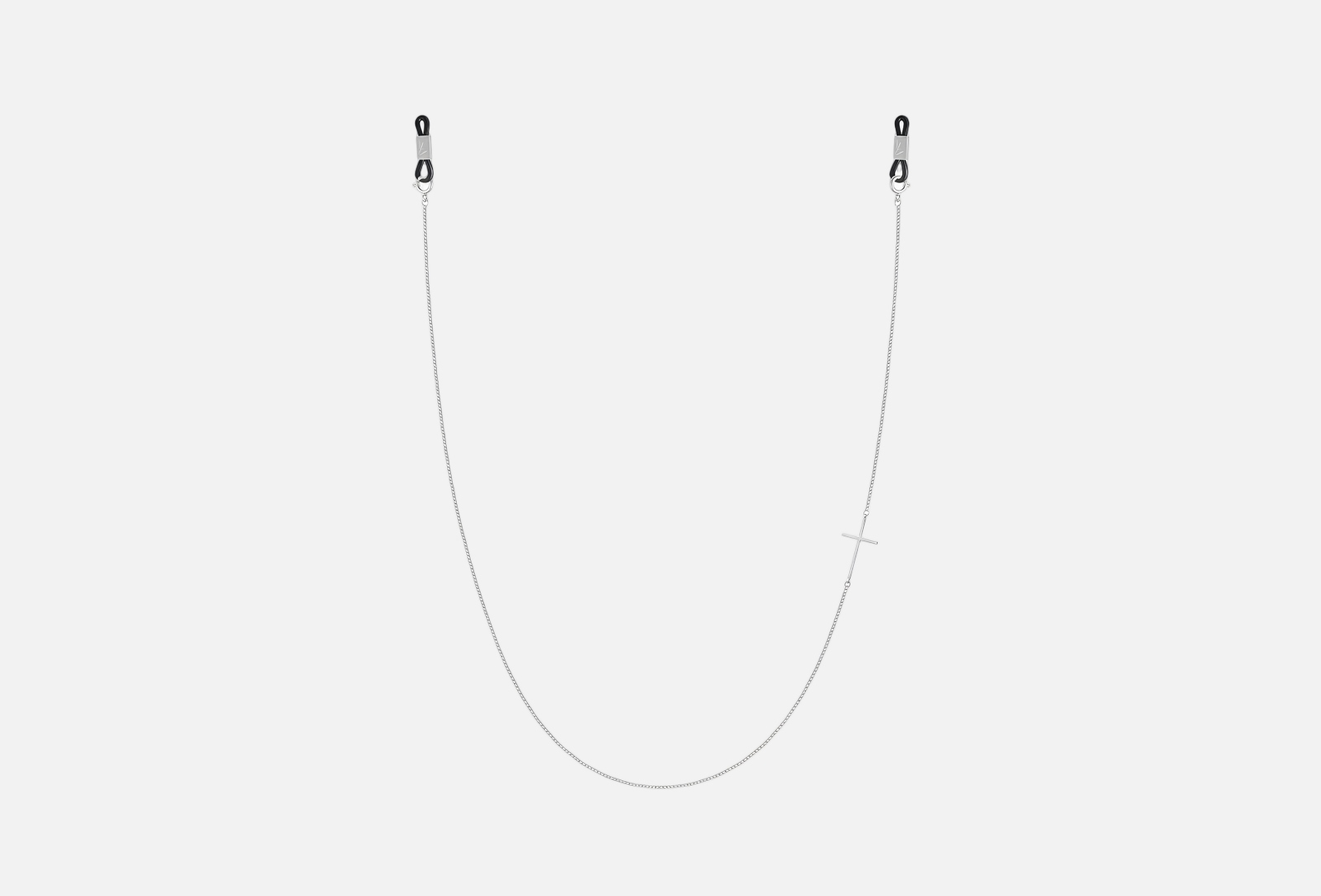 LoveLavka Цепочка для очков серебряная Крест 1 шт — купить, цена в Москве