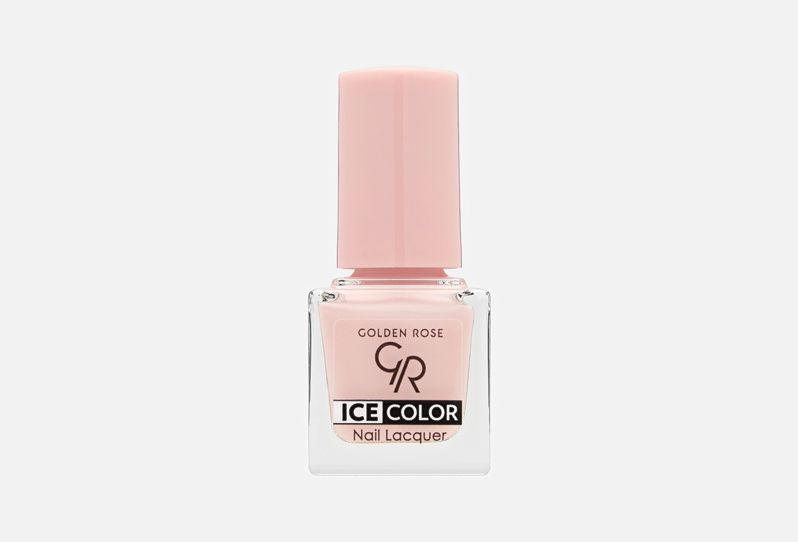 Golden Rose Лак для ногтей ICE COLOR 133, Жемчужно-розовый матовый 6 мл ...