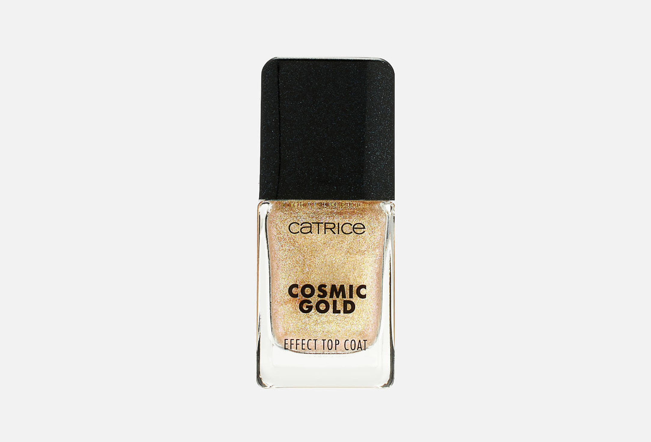 Catrice Топовое покрытие для ногтей Cosmic Gold Effect Top Coat 030 10. ...