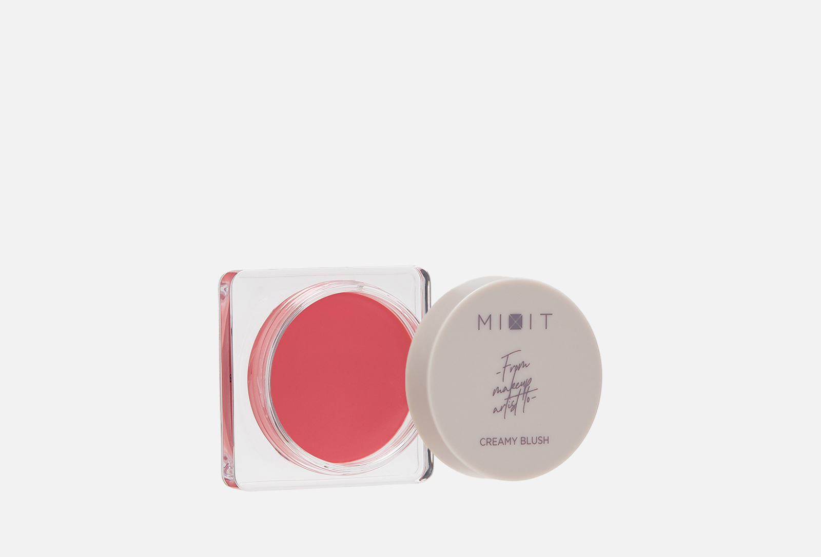 MIXIT Кремовые румяна для лица Creamy blush 02 3 г — купить в Алматы и Шымкенте