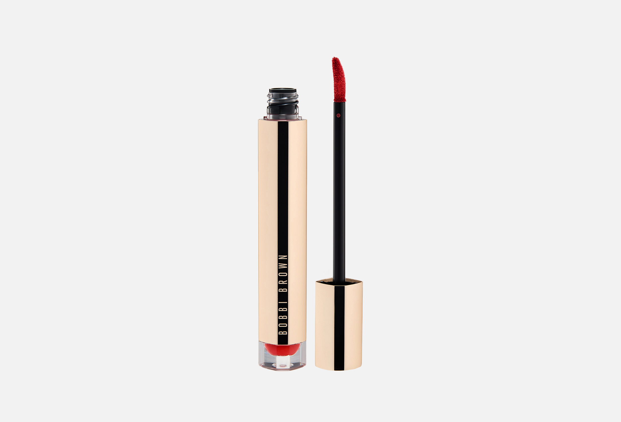 Bobbi Brown Жидкая матовая губная помада Luxe Matte Red carpet 6 мл ...