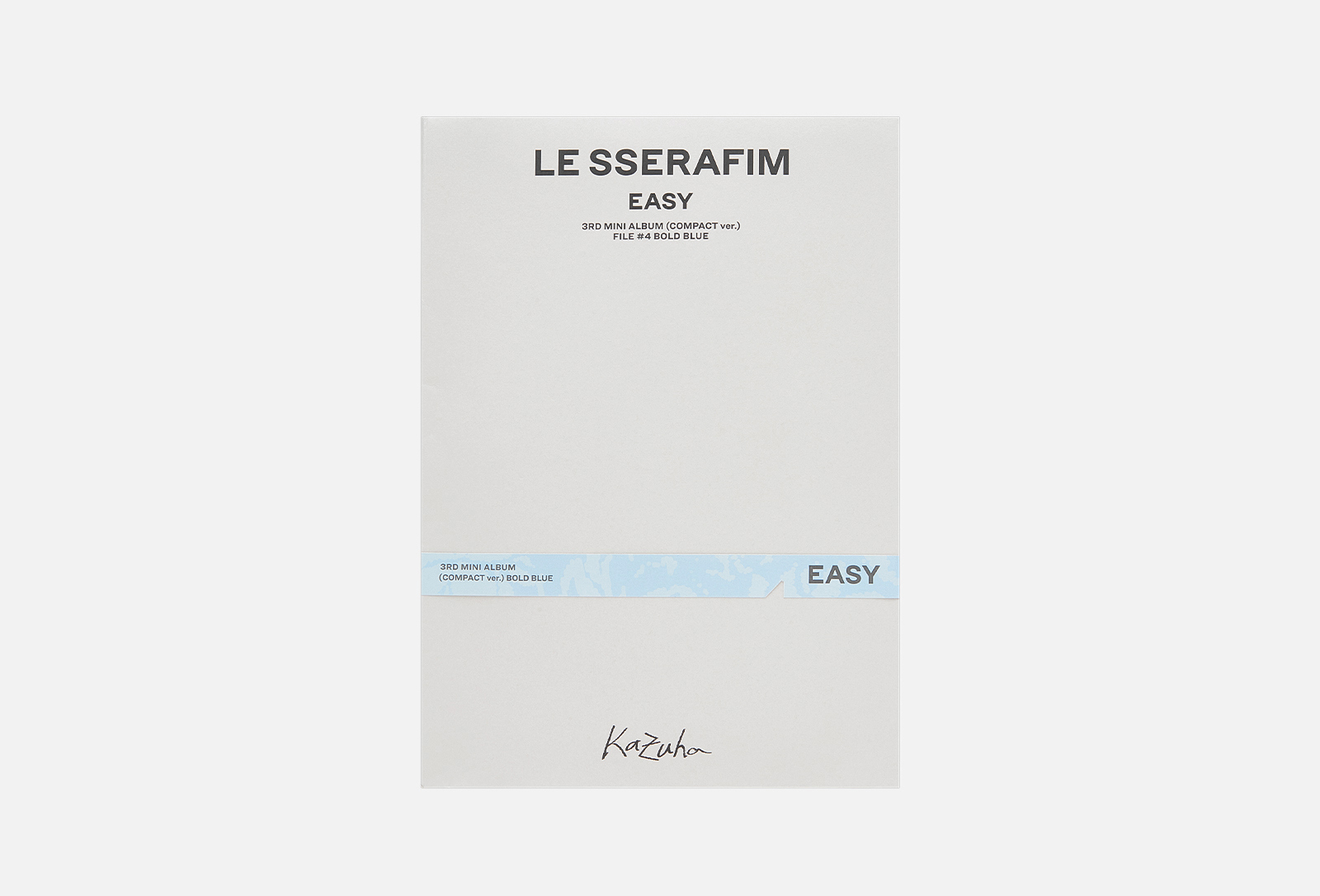 IM FEARLESS LE SSERAFIM Музыкальный альбом 3RD MINI ALBUM EASY COMPACT ...