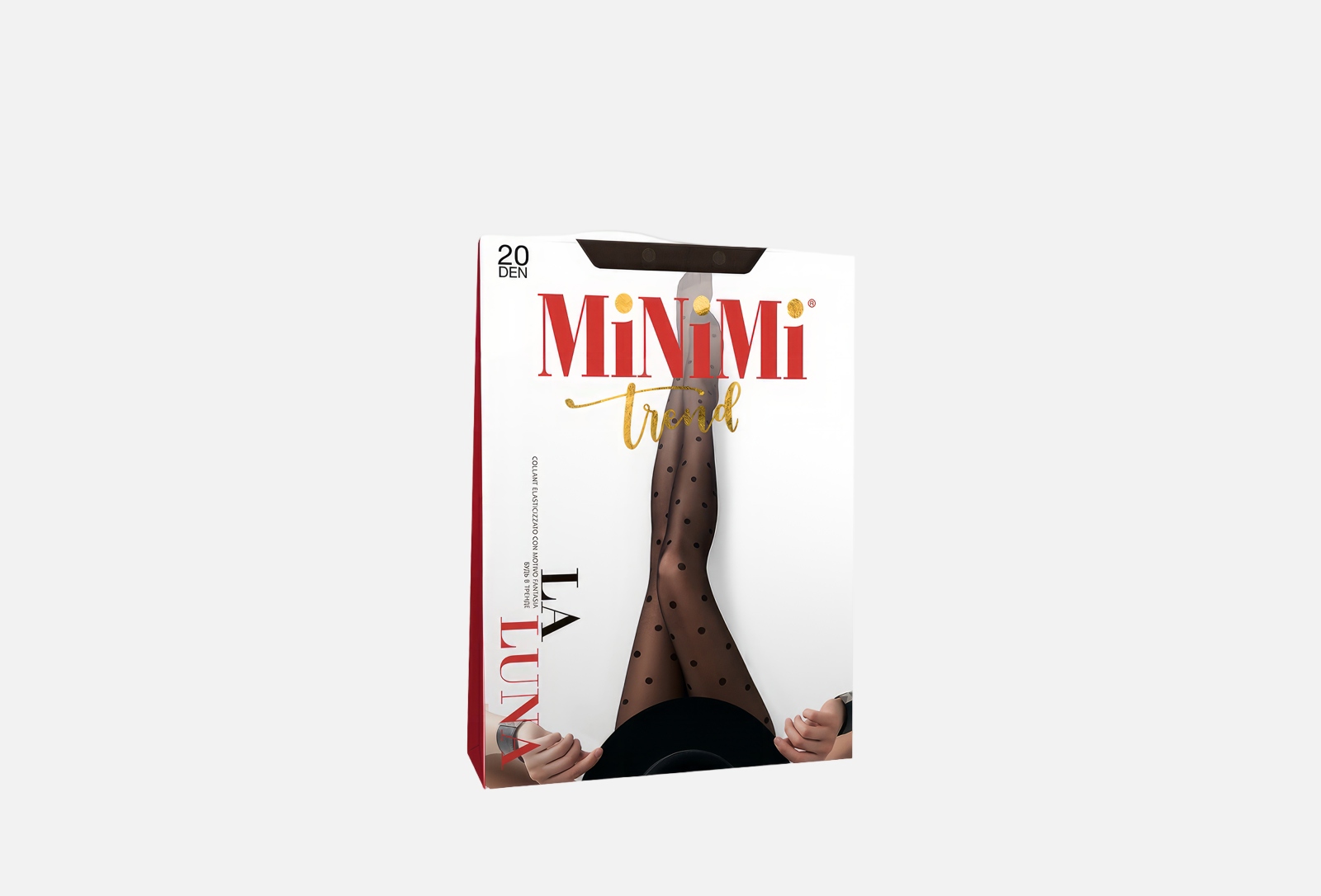 MiNiMi Колготки LA LUNA 20 den Cappuccino Cappuccino 2 — купить, цена в Москве