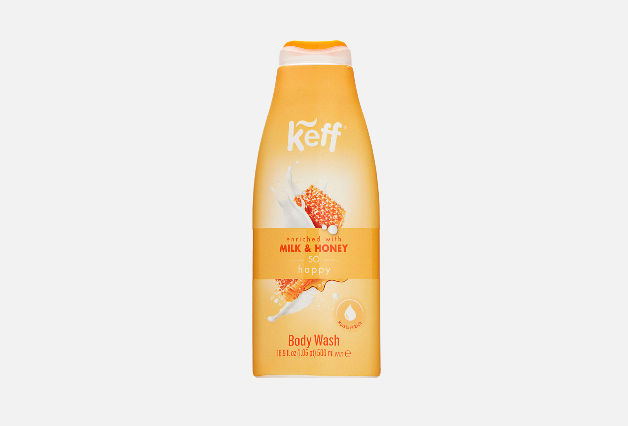 Keff Крем-гель для душа Milk & Honey 500 мл — купить, цена в Москве