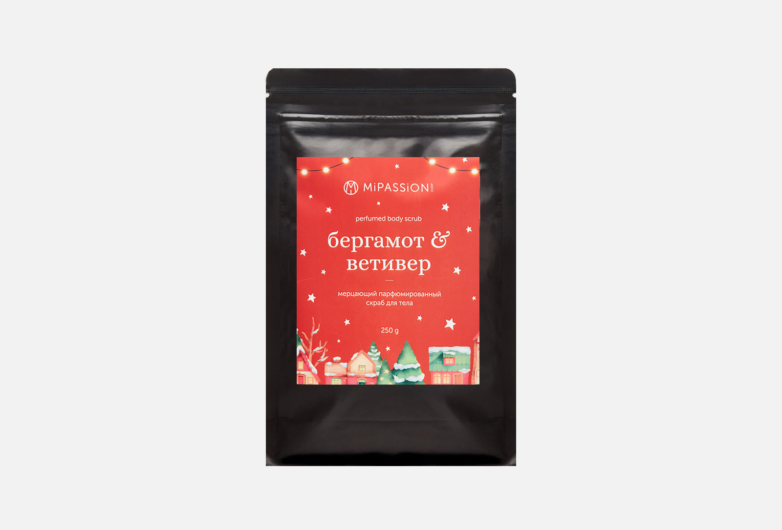 MiPASSION Мерцающий скраб для тела Shimmering scrub Bergamot and ...