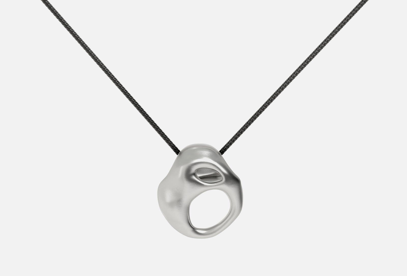 Sokolnikov колье серебряное Flow cord 1 шт — купить, цена в Москве