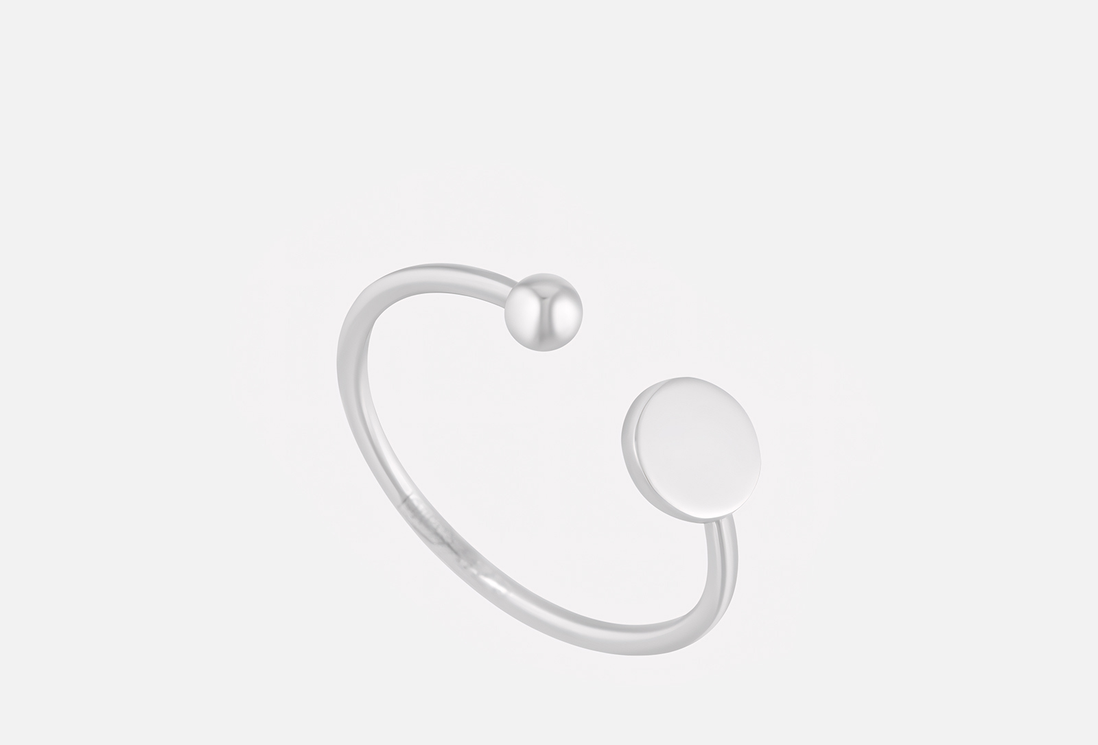 Sokolnikov кольцо серебряное pill ring 17,5 — купить, цена в Москве
