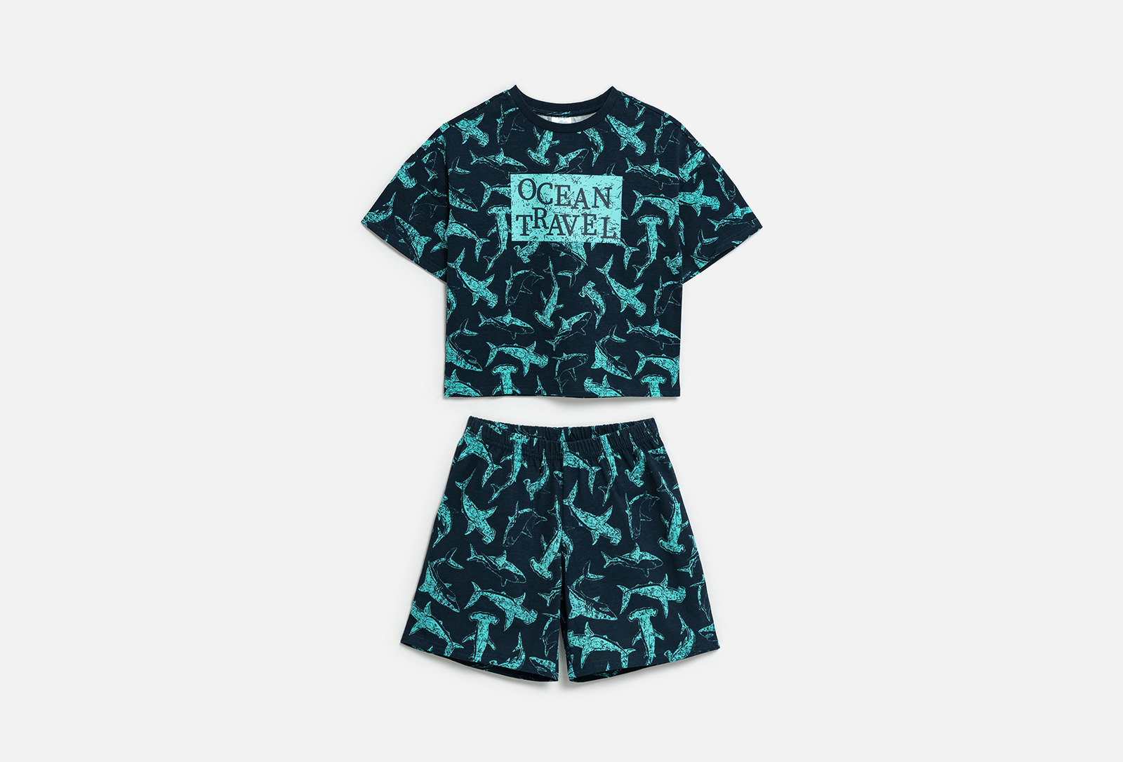 ACOOLA детская пижама Zimovit Синий 122-128 — купить, цена в Москве