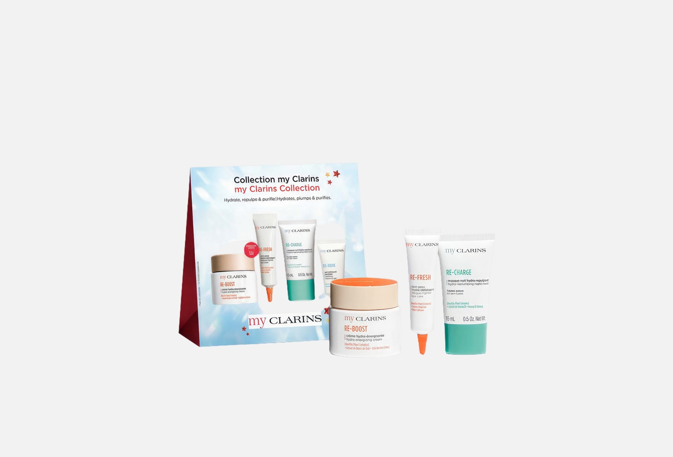 Clarins Набор VP MY CLARINS HOLIDAY SEASON 4 шт — купить, цена в Москве