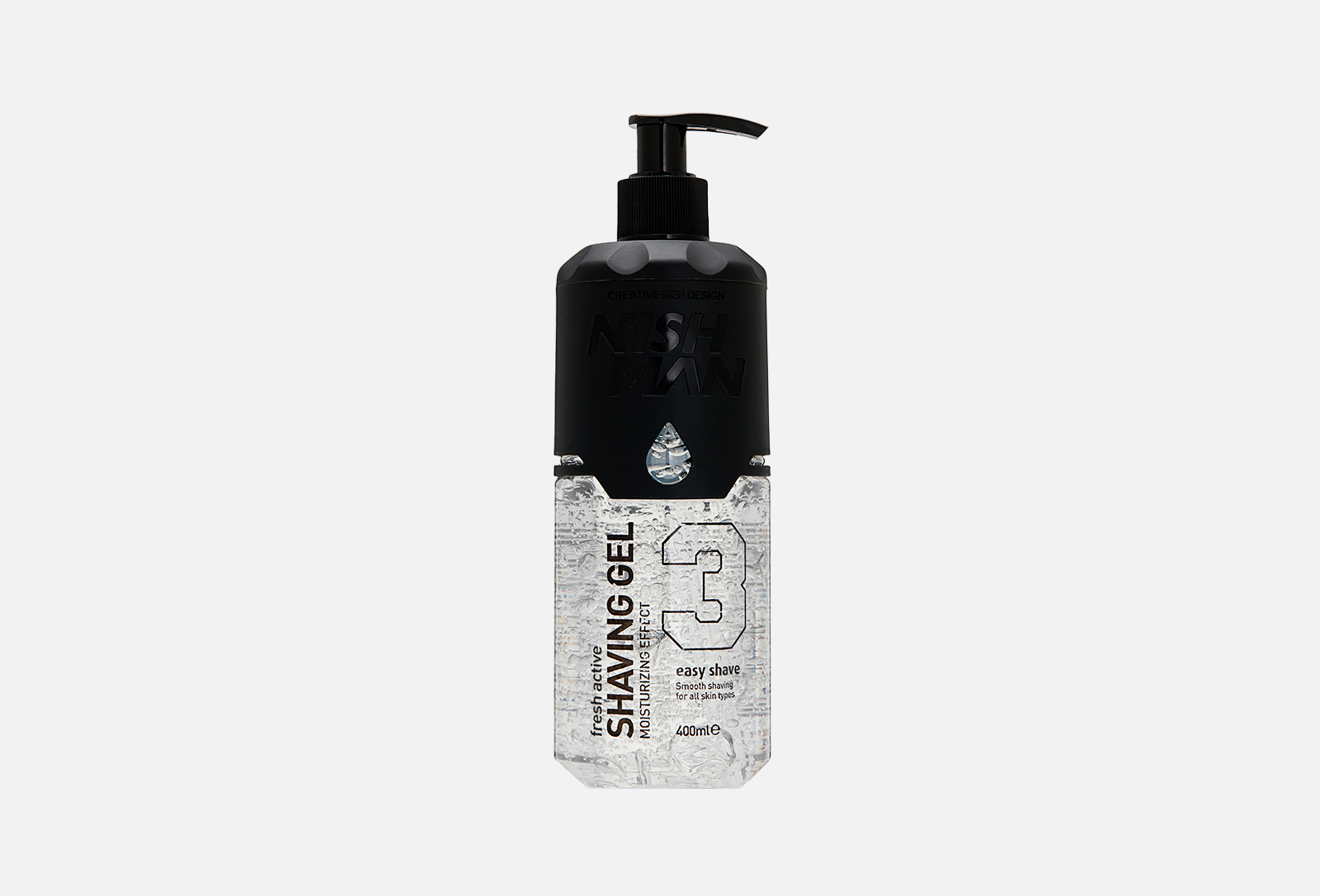 NISHMAN Гель для бритья Moisturizing Effect 400 мл — купить, цена в Москве