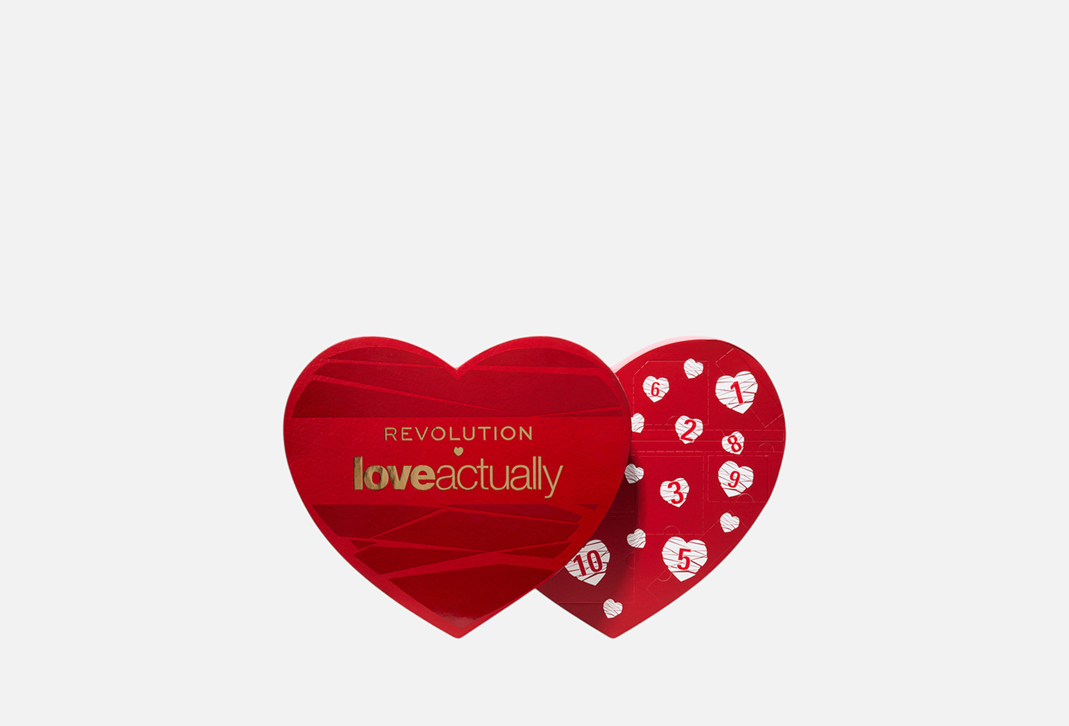MakeUp Revolution Адвент-календарь x Love Actually 12 Days Advent 12 шт ...
