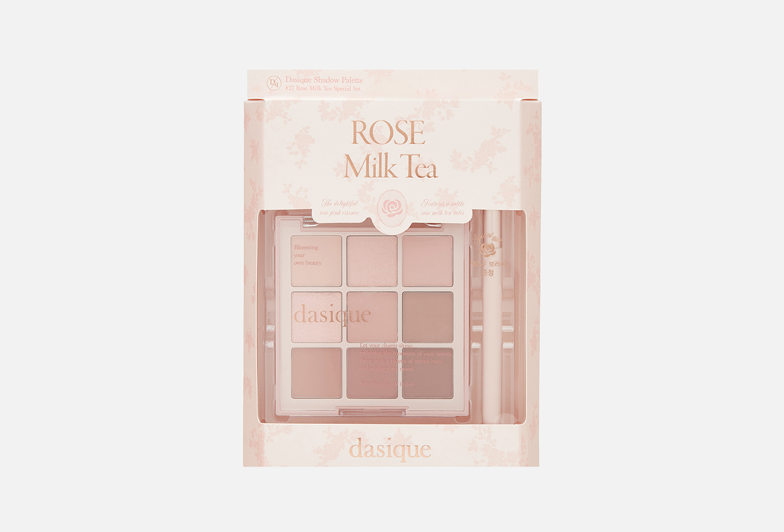 Dasique Палетка теней для век Rose Milk Tea Shadow Special Set 27, Rose ...
