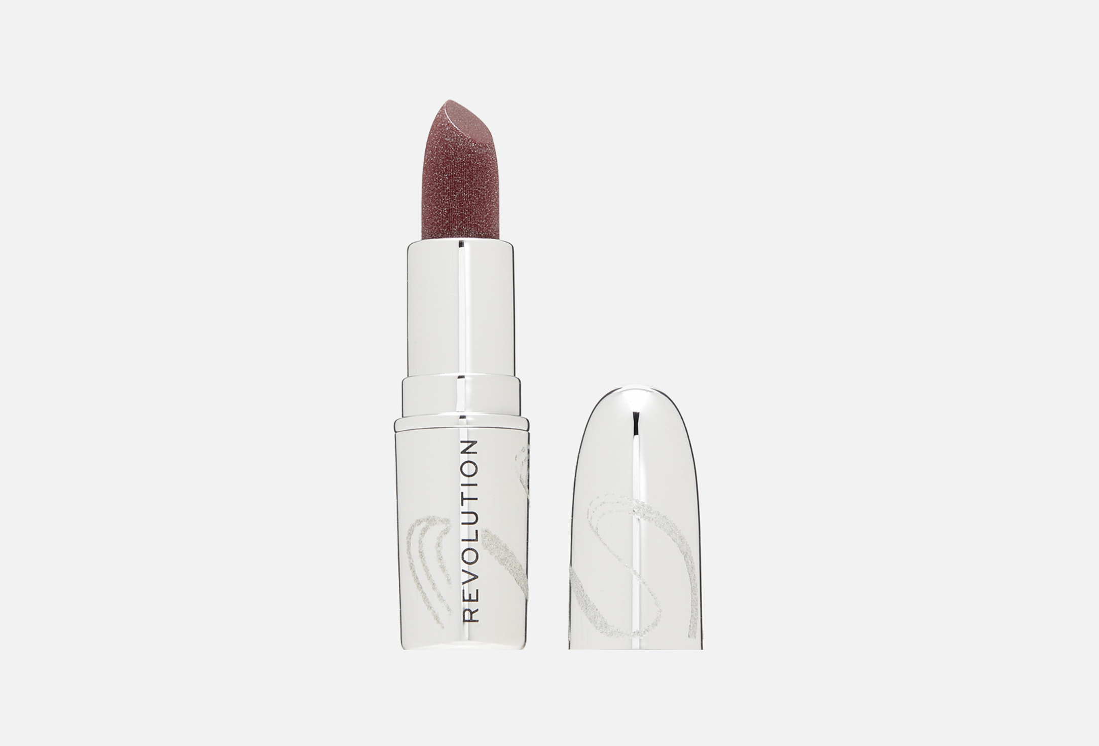 MakeUp Revolution Губная помада Metallic Muse Glitter Lipstick Iced ...