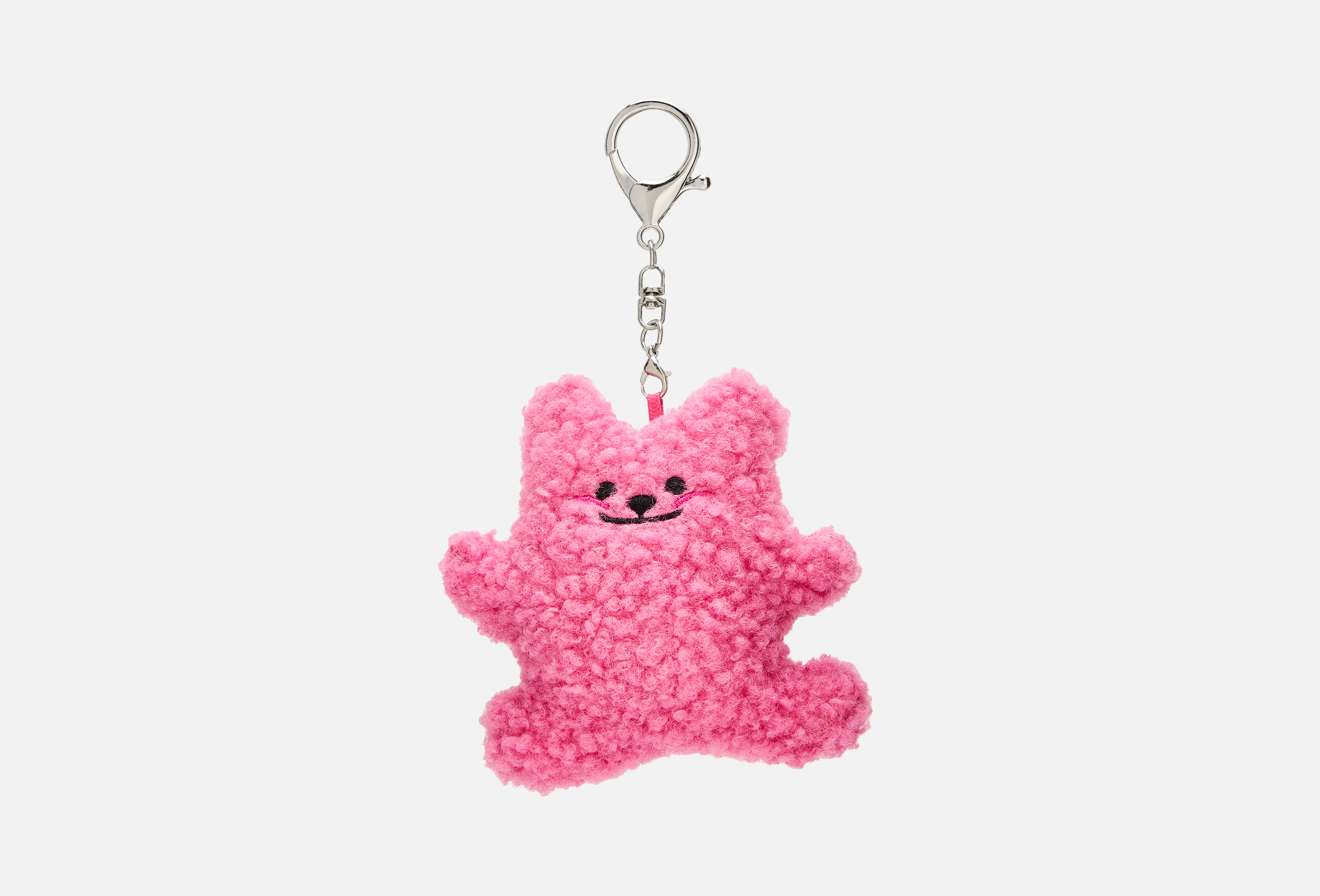 Dailylike Брелок Fried bear toy 01 Pink 1 шт — купить, цена в Москве