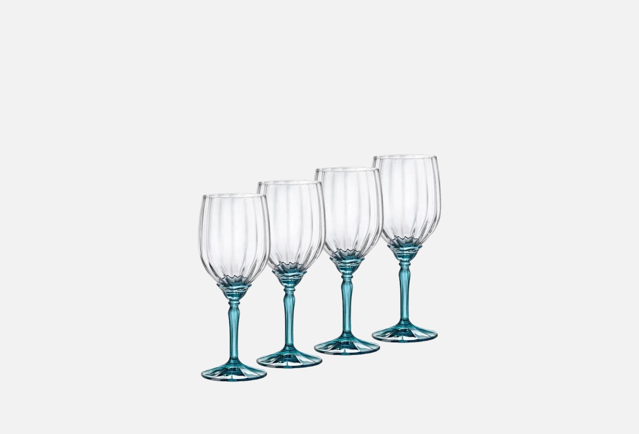 Bormioli Rocco Набор бокалов FLORIAN LUCENT BLUE 4 шт — купить, цена в ...