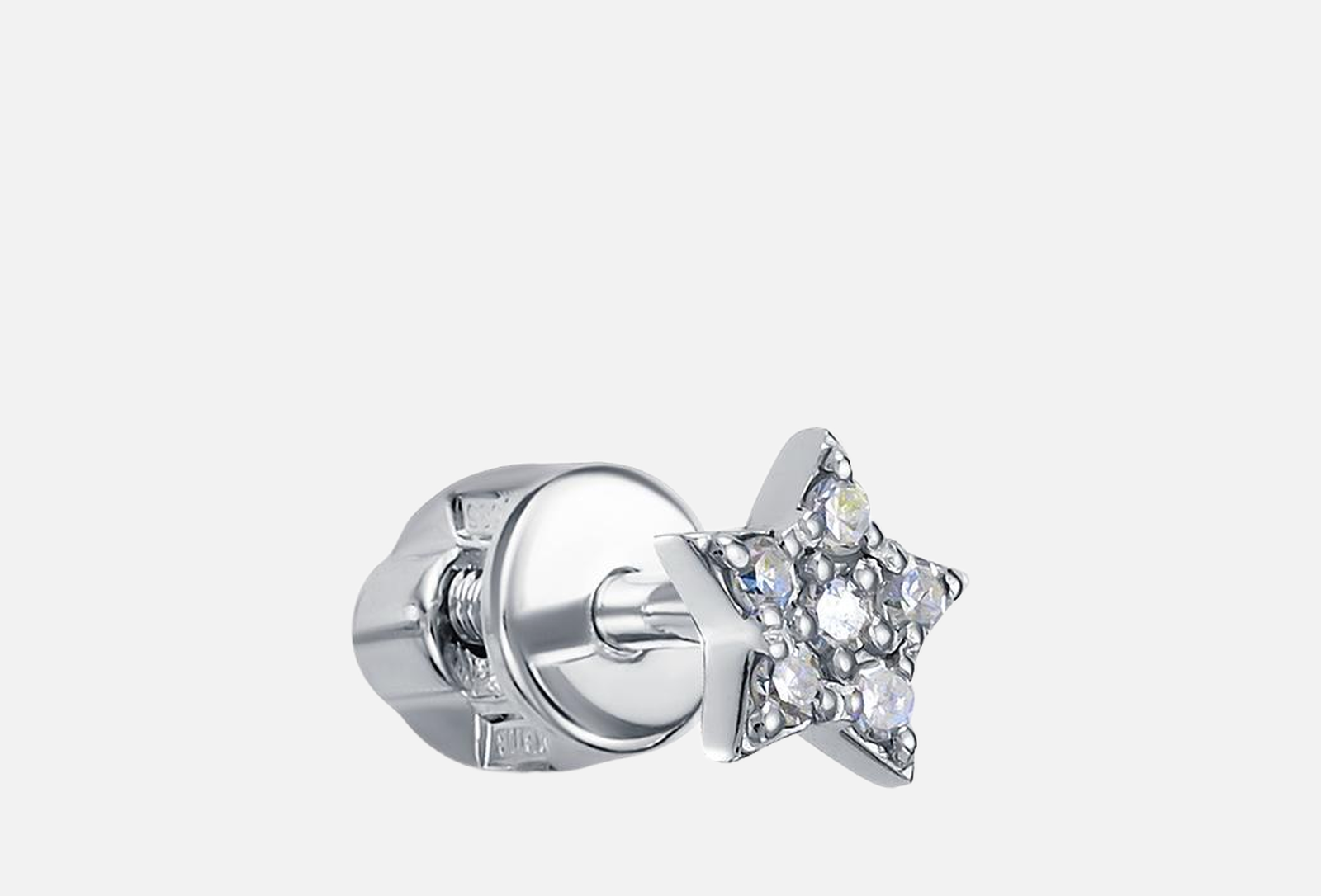 Vesna Jewelry Пирсинг золотой Бриллиант 1 шт — купить, цена в Москве