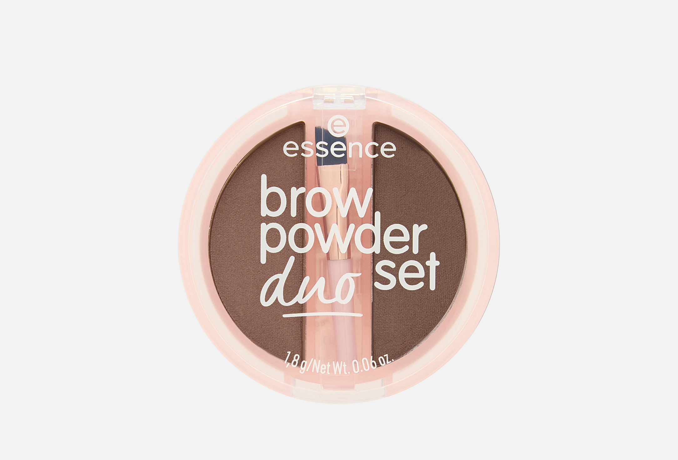 Essence Палетка теней для бровей Brow powder duo set 03, Dark 1.8 г ...