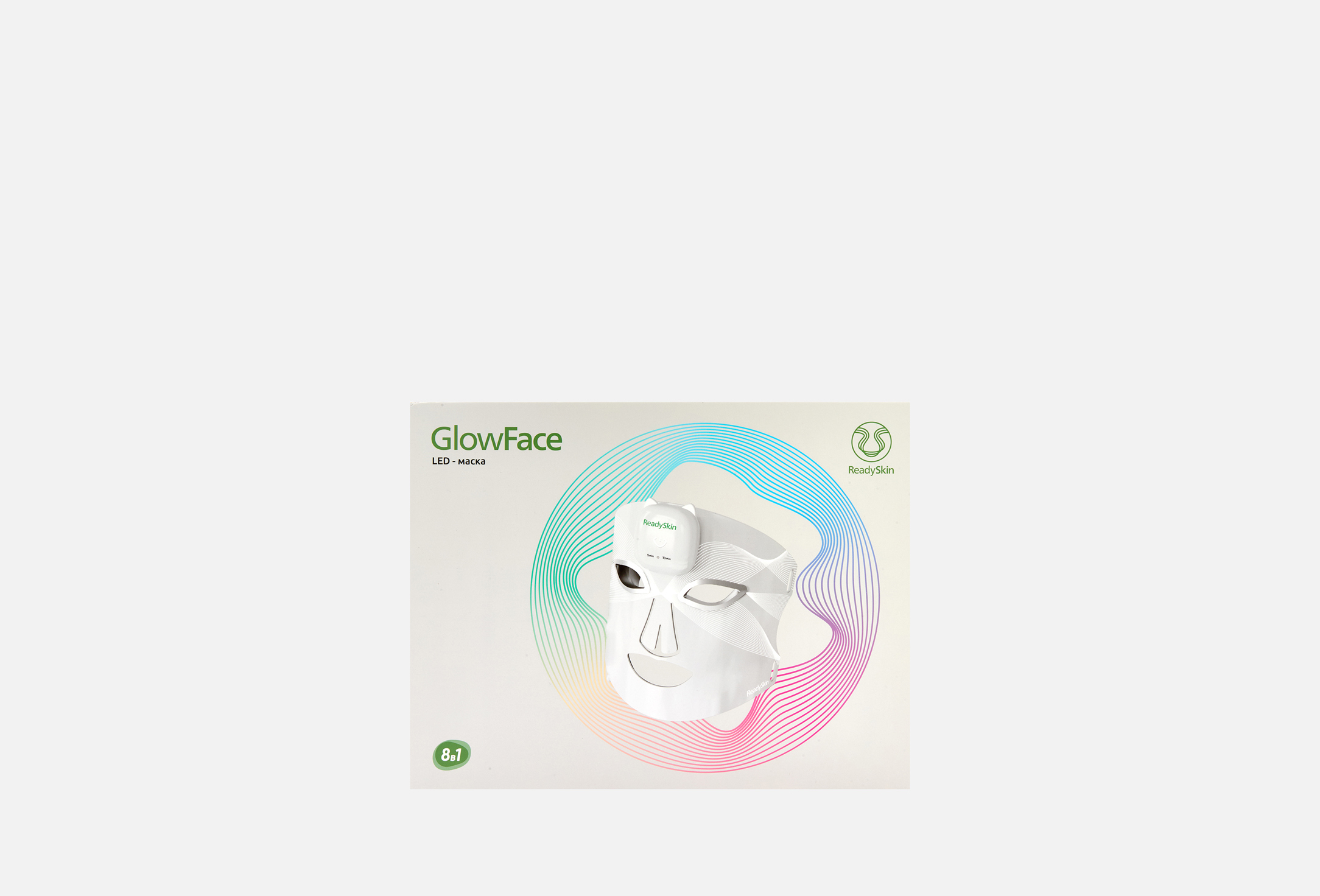 ReadySkin LED-маска GlowFace 1 шт — купить, цена в Москве