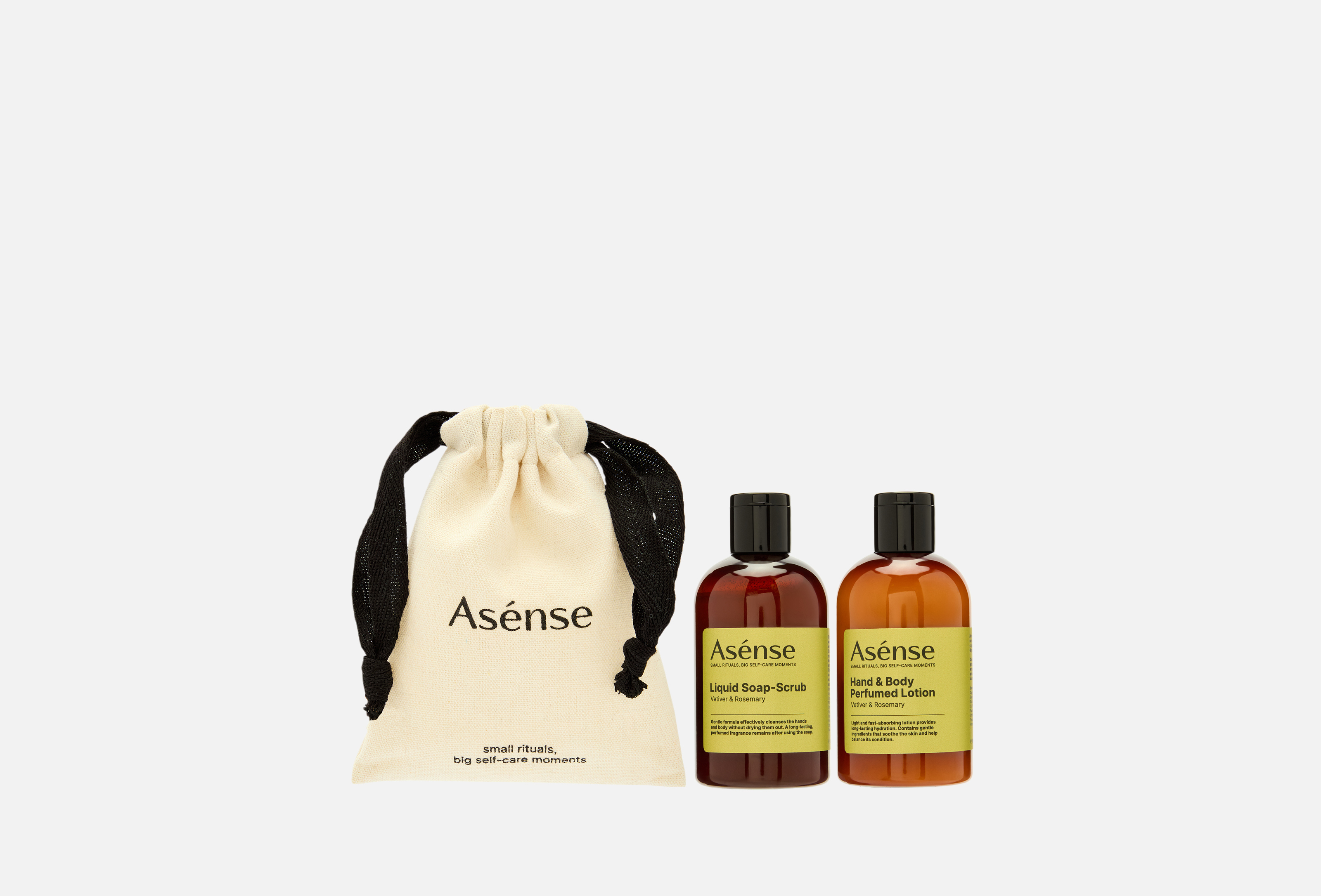 Asense Дорожный набор средств для тела Vetiver & Rosemary 2 шт — купить ...