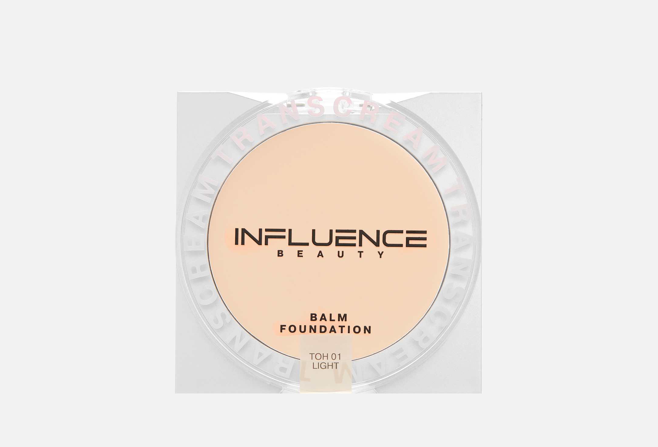 INFLUENCE beauty Тональный бальзам для лица Transcream 01, Светло-бежевый 6.3 г — купить, цена в ...