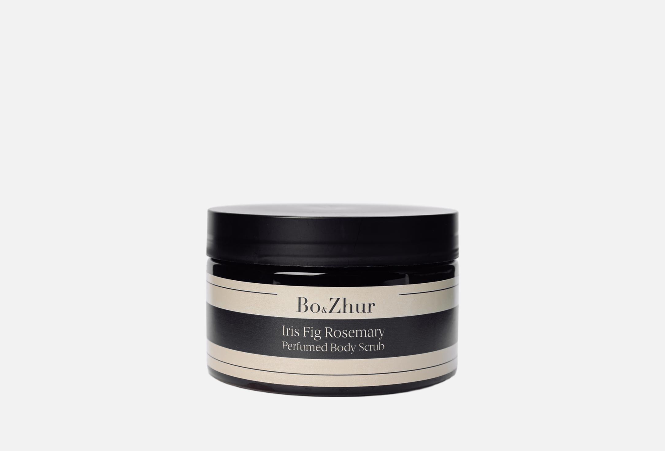 Bo&Zhur Скраб для тела Iris, fig, rosemary 350 г — купить, цена в Москве