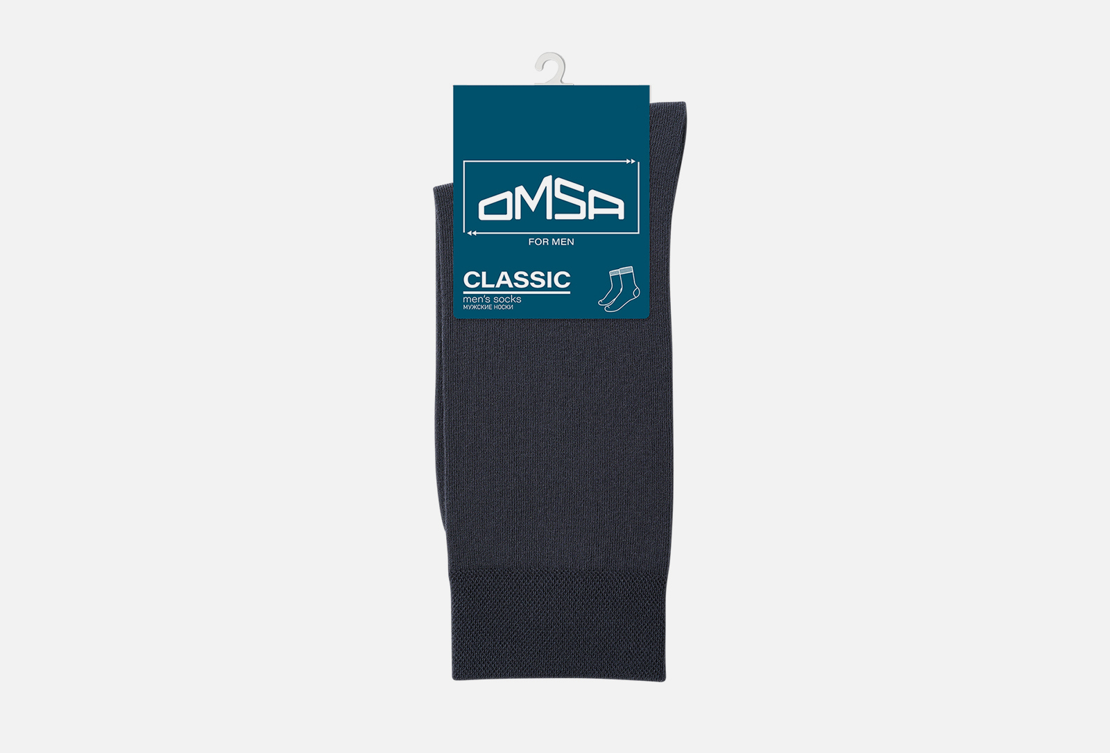 Omsa Носки Classic Grigio scuro 39-41 — купить, цена в Москве