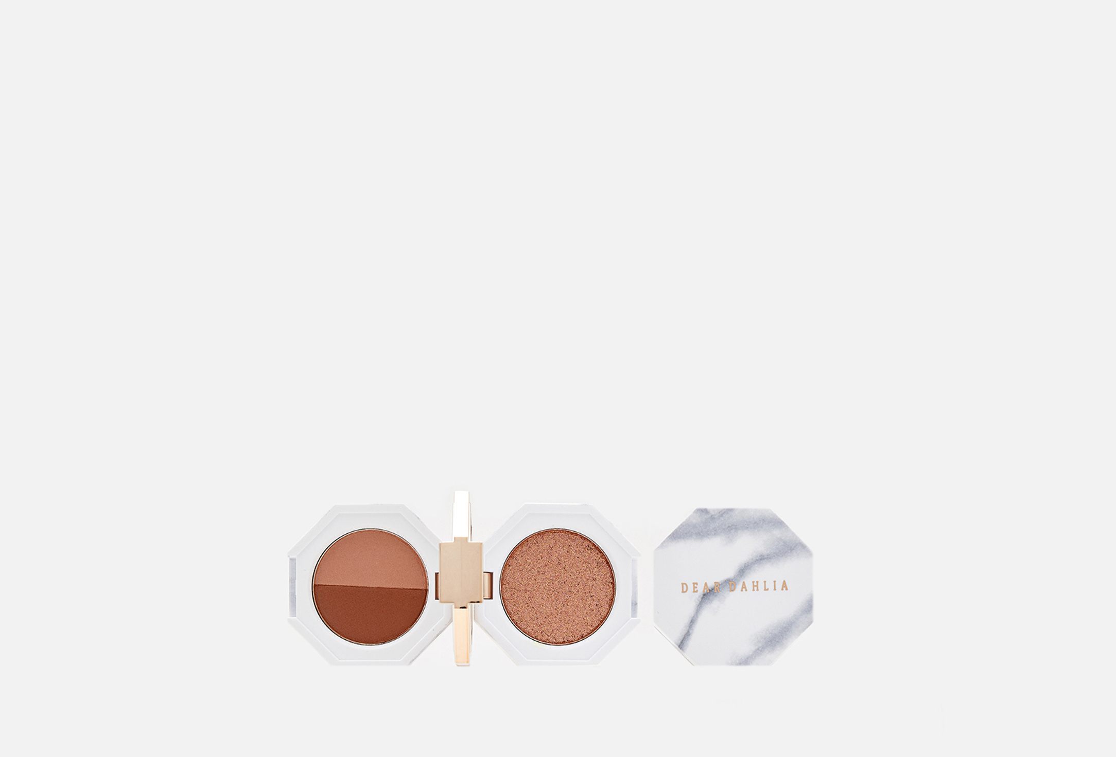 DEAR DAHLIA Двойная палетка для макияжа Eye Shadow Trio Coco Delight 4 ...