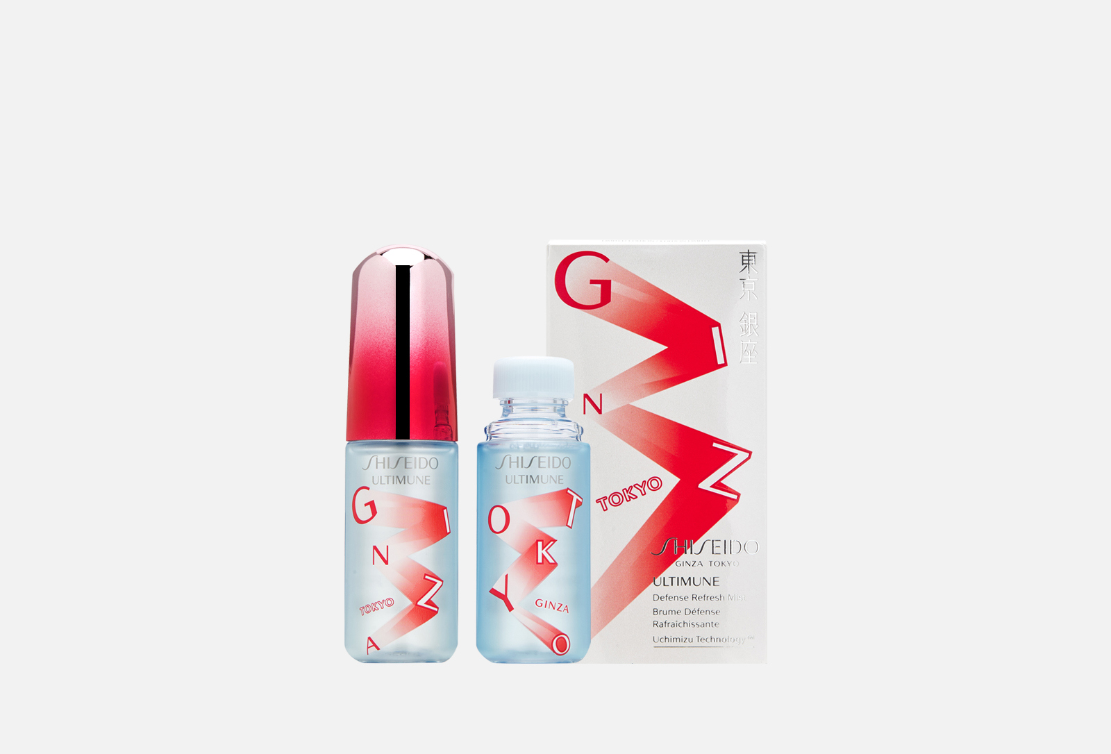 Shiseido Освежающий защитный мист ULTIMUNE Mist Duo (30mlx2) 30 мл ...