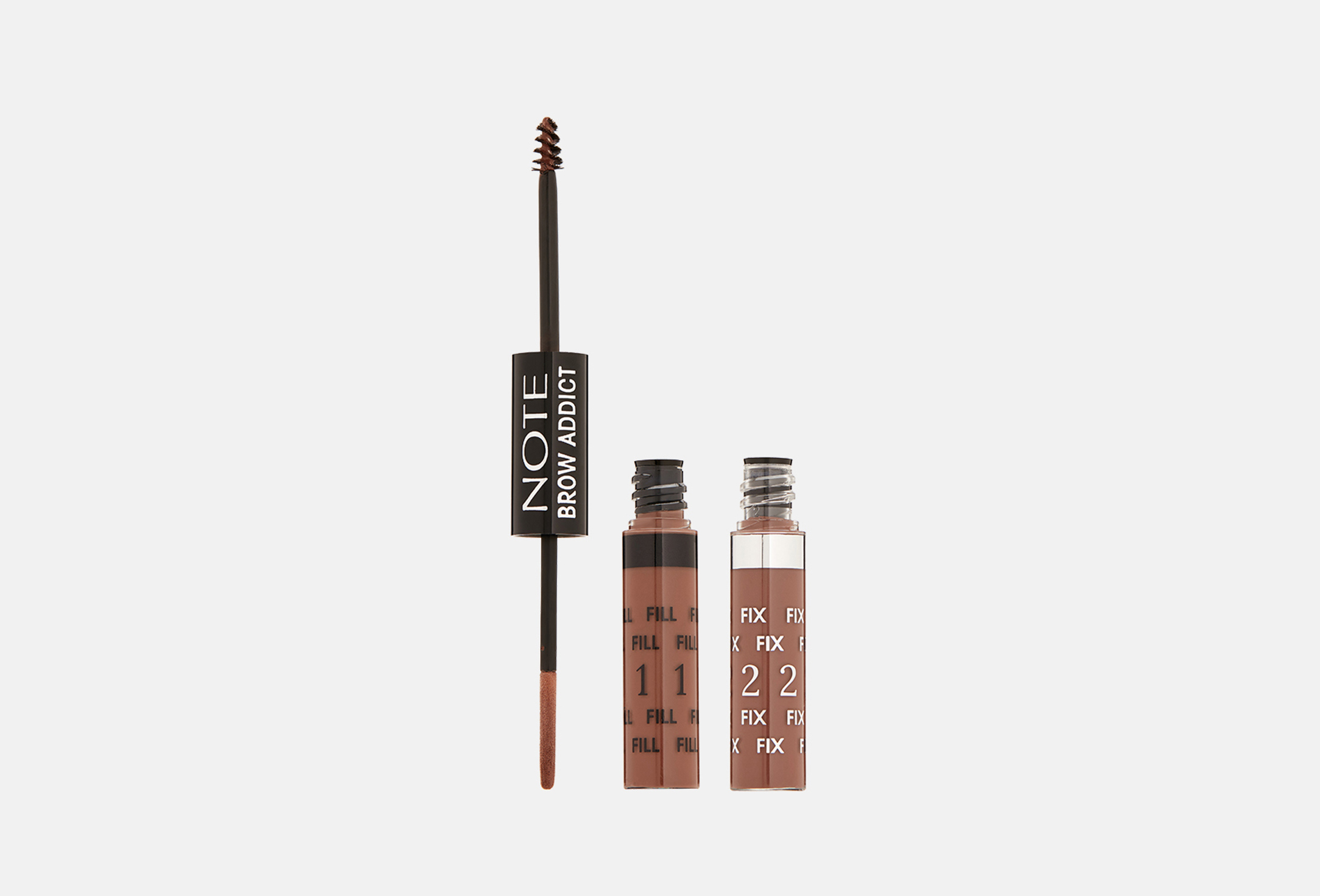 NOTE Многофункциональный тинт для бровей brow addict tint & shaping gel ...