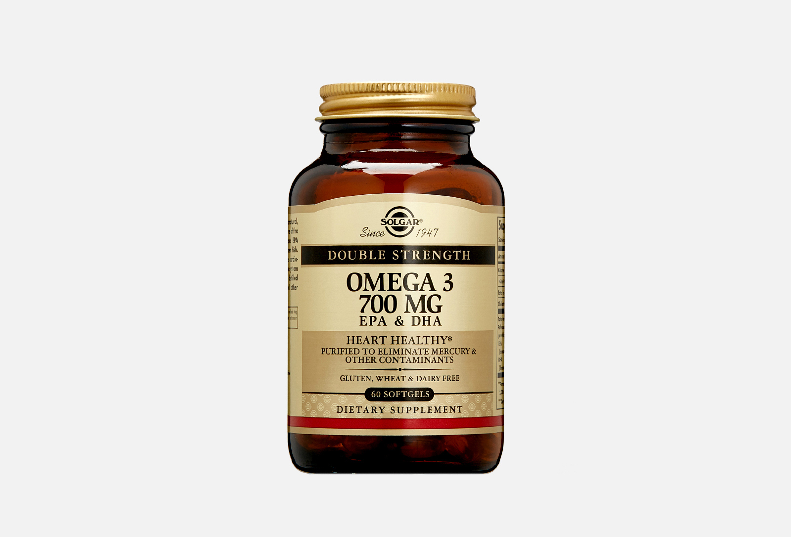 Solgar Омега-3 Double Strength Omega-3 700 мг в капсулах 60 шт — купить ...