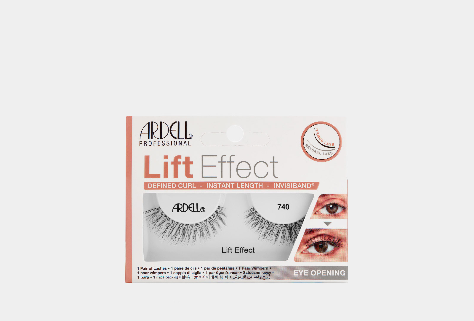 Ardell Накладные ресницы Lift Effect 740 1 пар — купить, цена в Москве