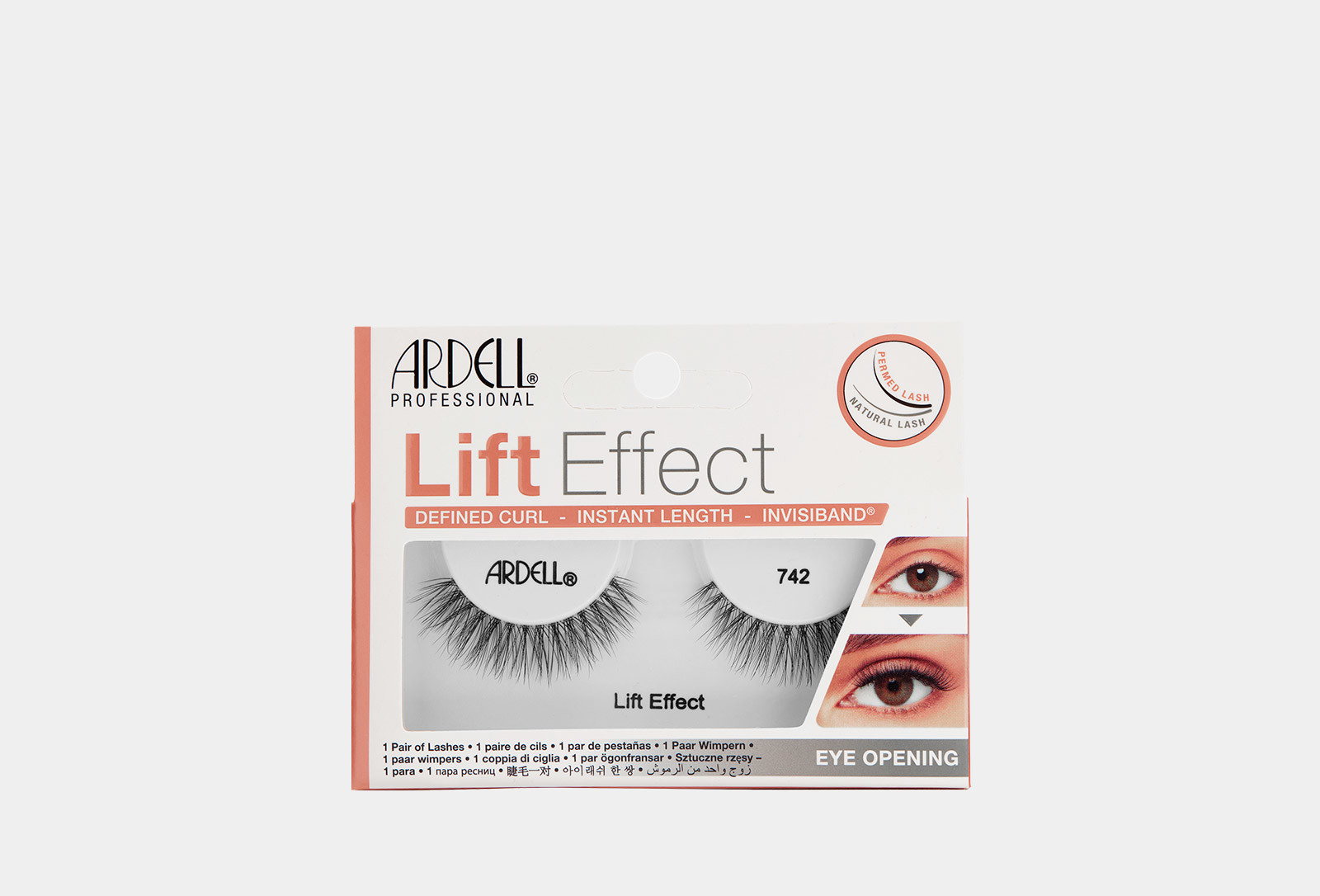 Ardell Накладные ресницы Lift Effect 742 1 пар — купить, цена в Москве