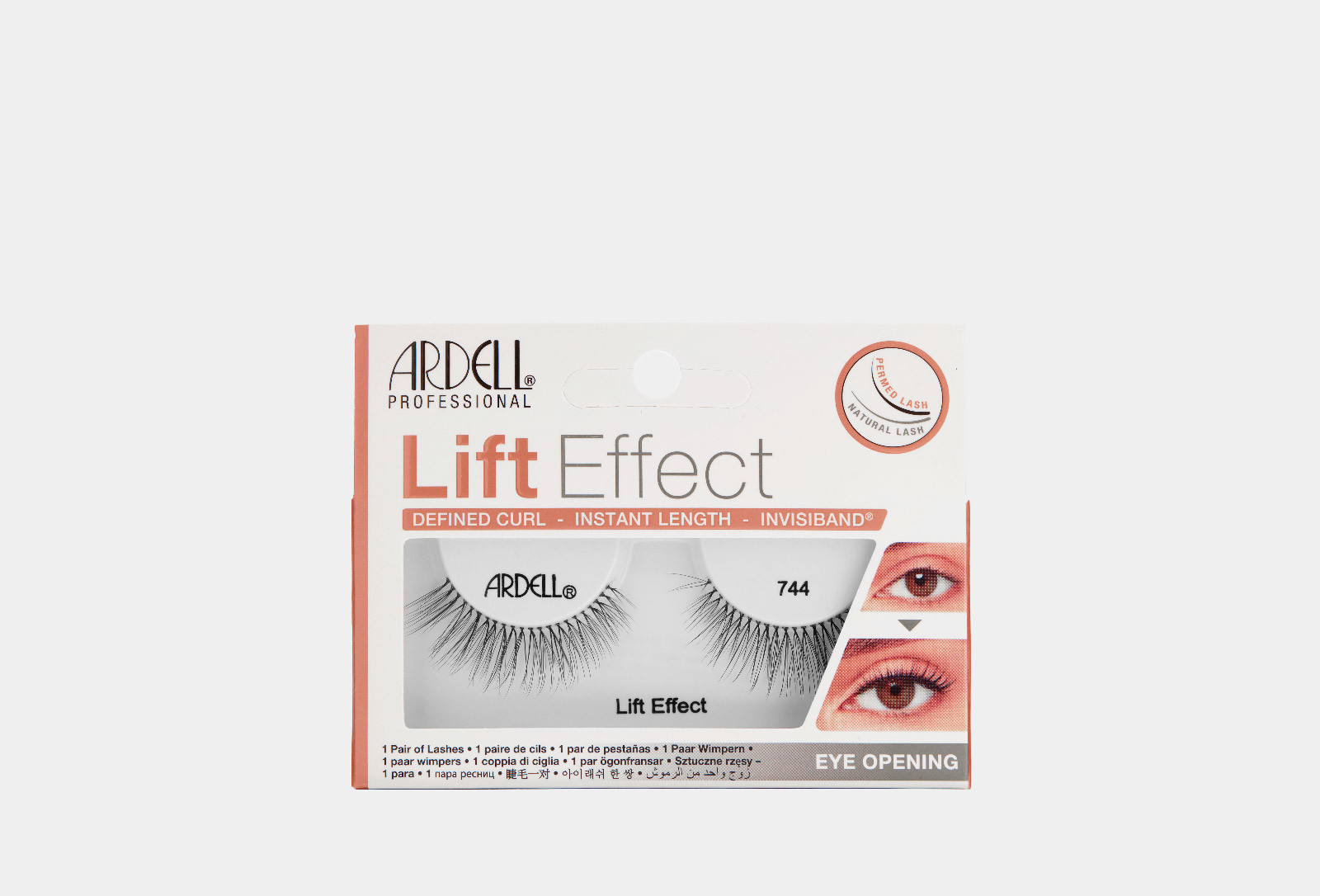 Ardell Накладные ресницы Lift Effect 744 1 пар — купить, цена в Москве