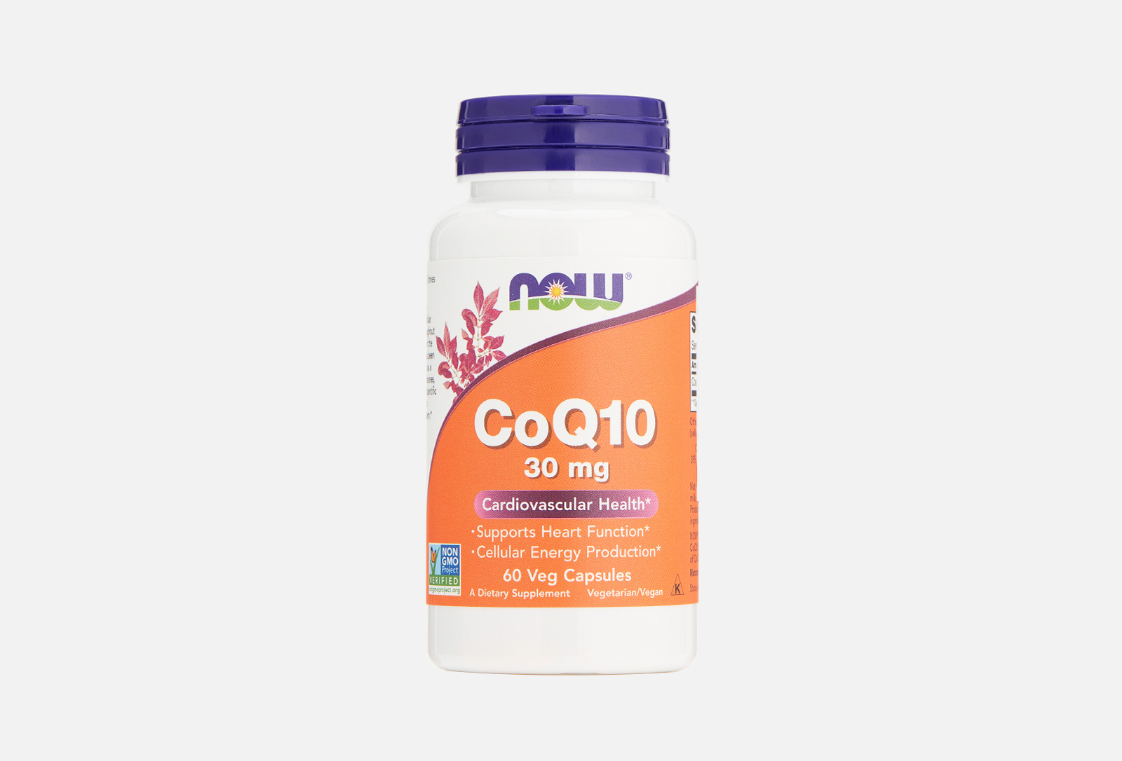NOW Коэнзим Q10 30 мг в капсулах 60 шт — купить, цена в Москве