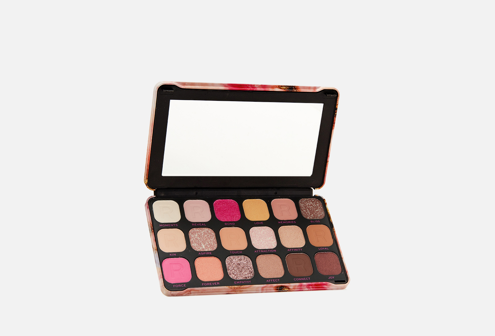 MakeUp Revolution ПАЛЕТКА ТЕНЕЙ FOREVER FLAWLESS Affinity 19.8 г ...