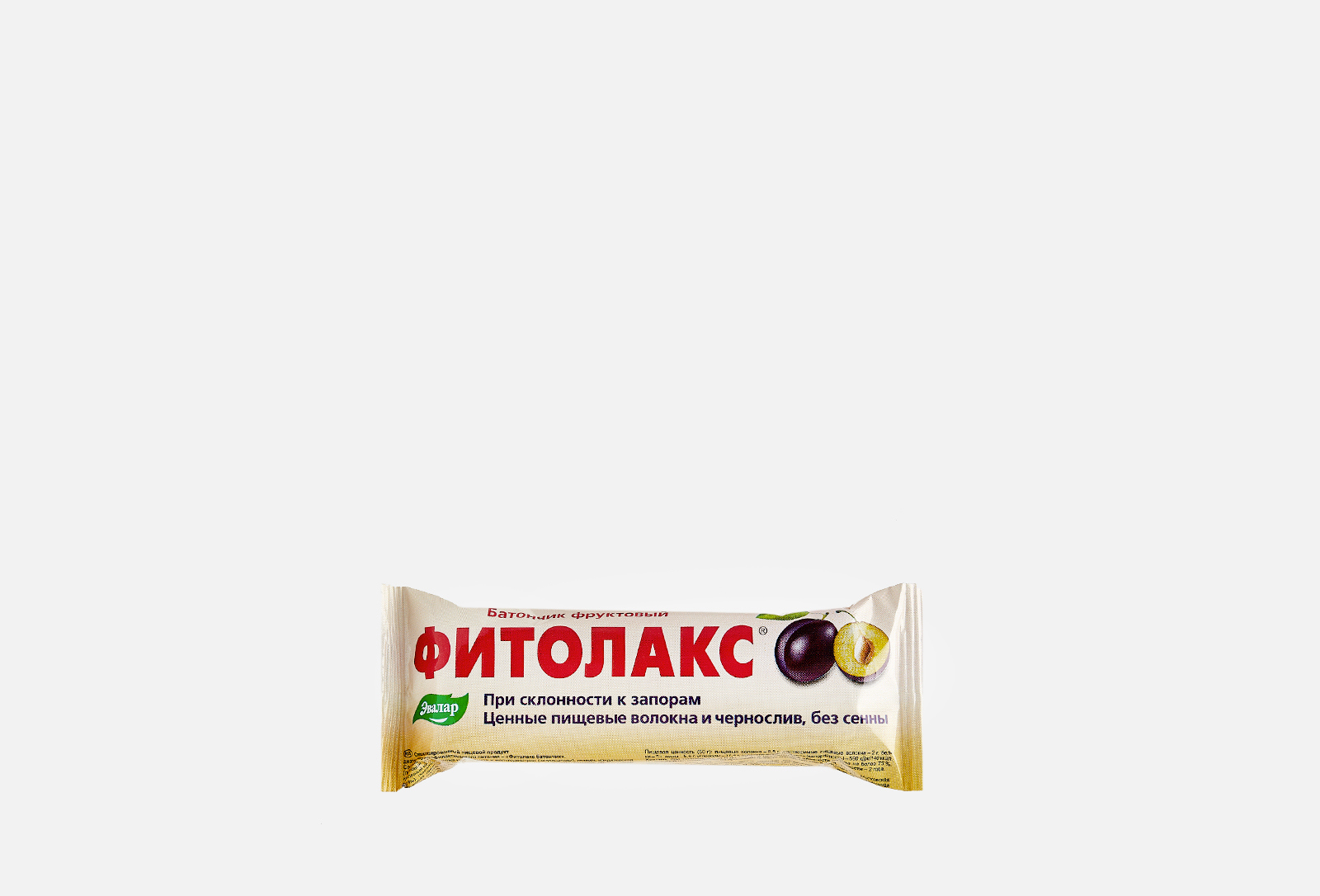 Эвалар Батончик фруктовый Фитолакс 1 шт — купить, цена в Москве
